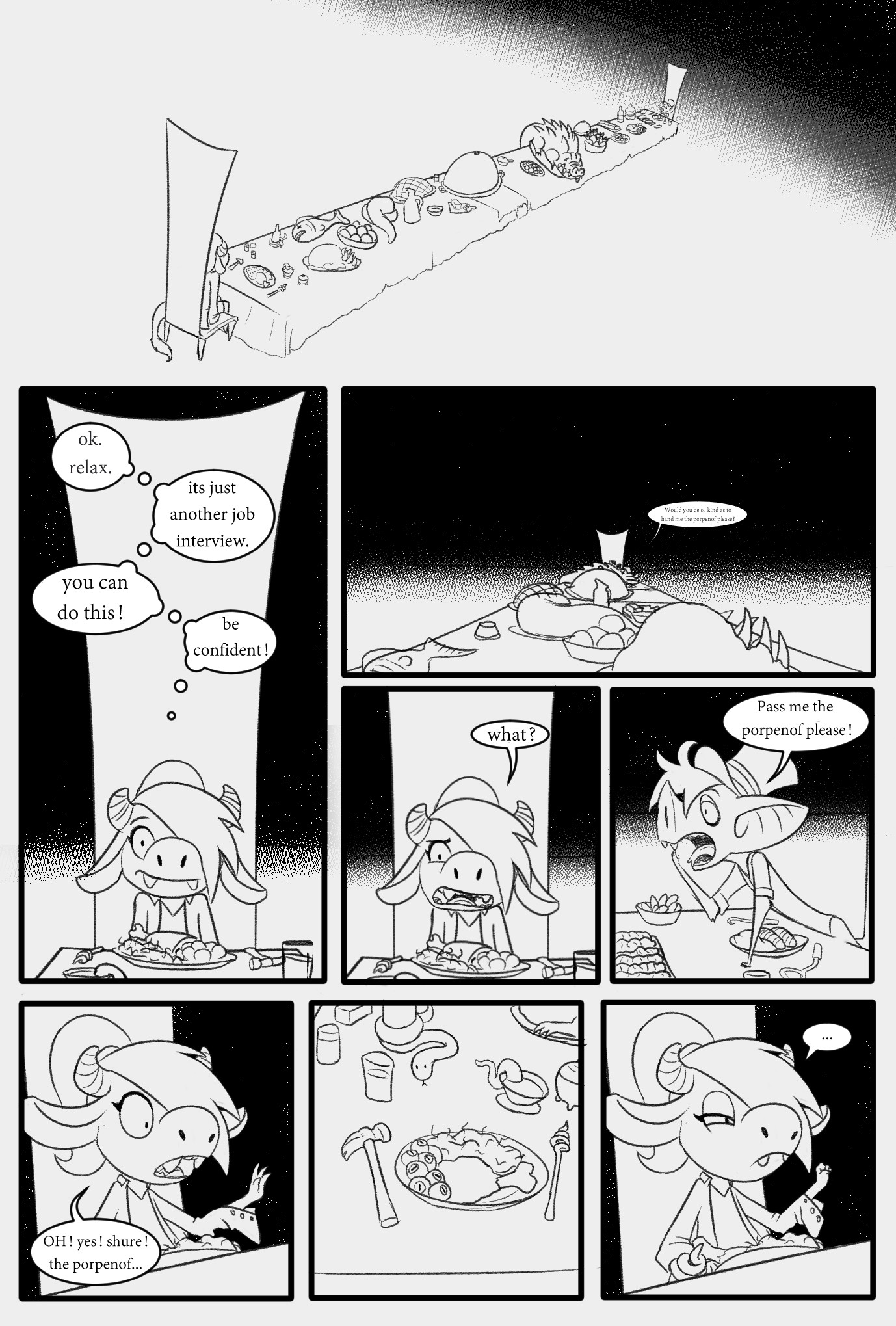 ArtStation - comic construction practice