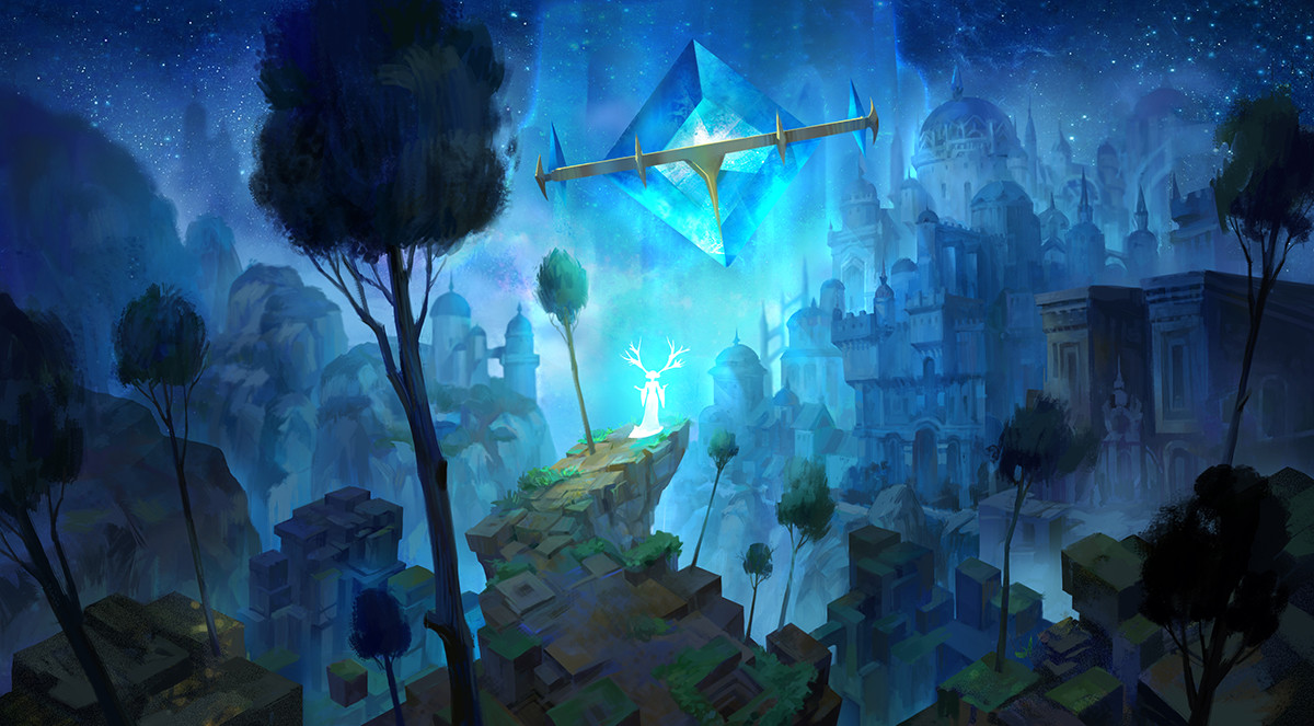 ArtStation - Blue light