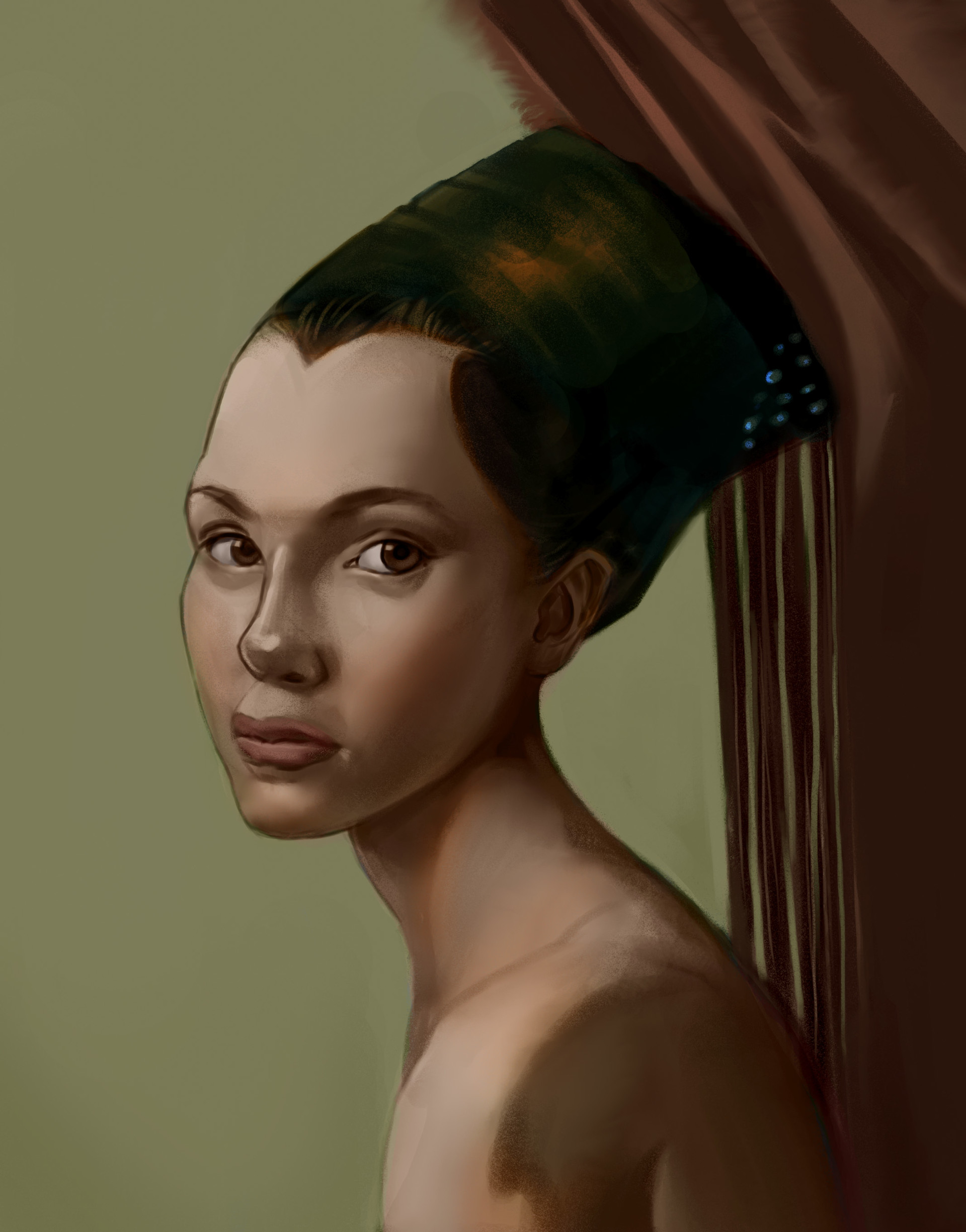 ArtStation - Josephine in flemish hat