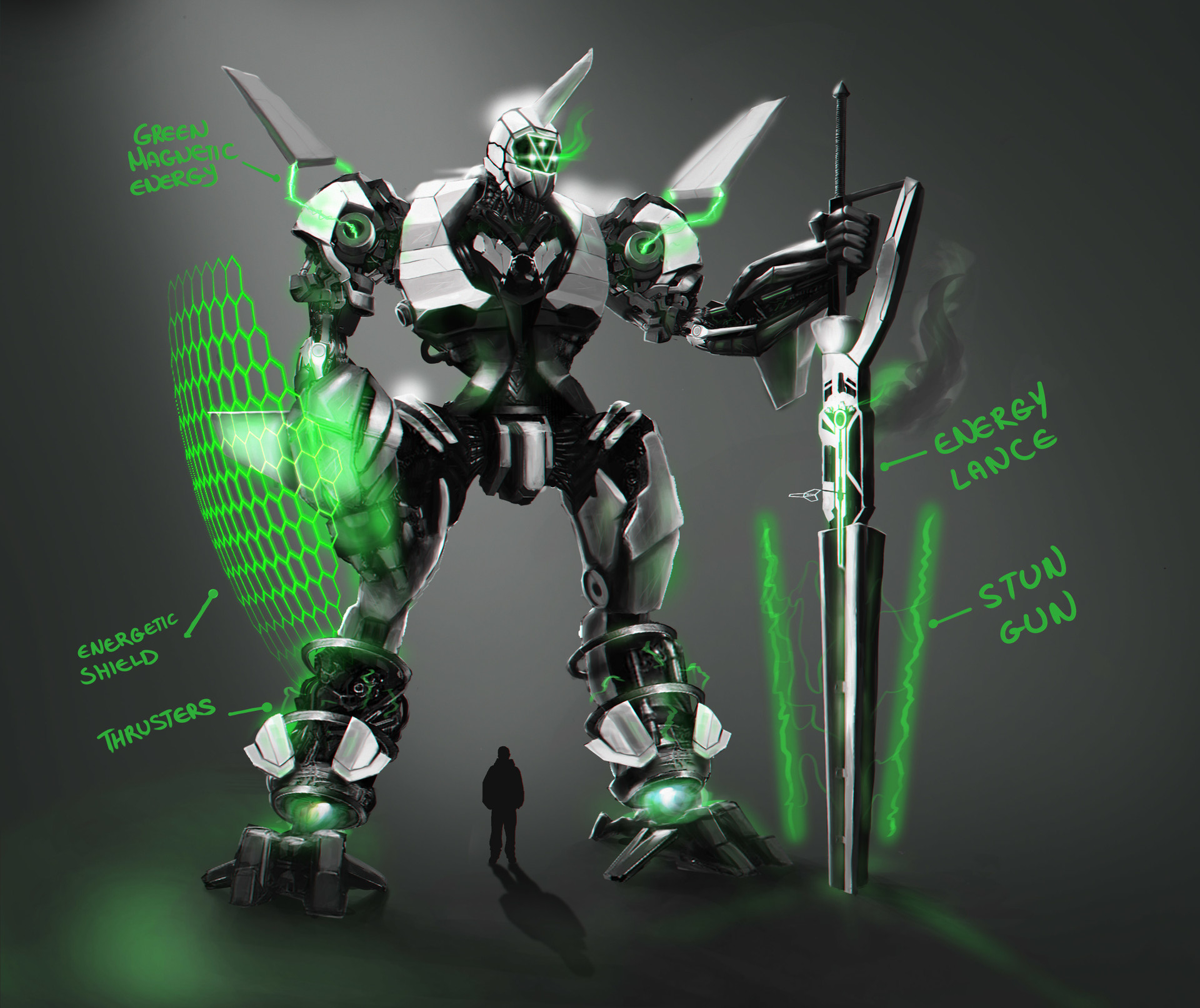 ArtStation - collaz with paintover for project