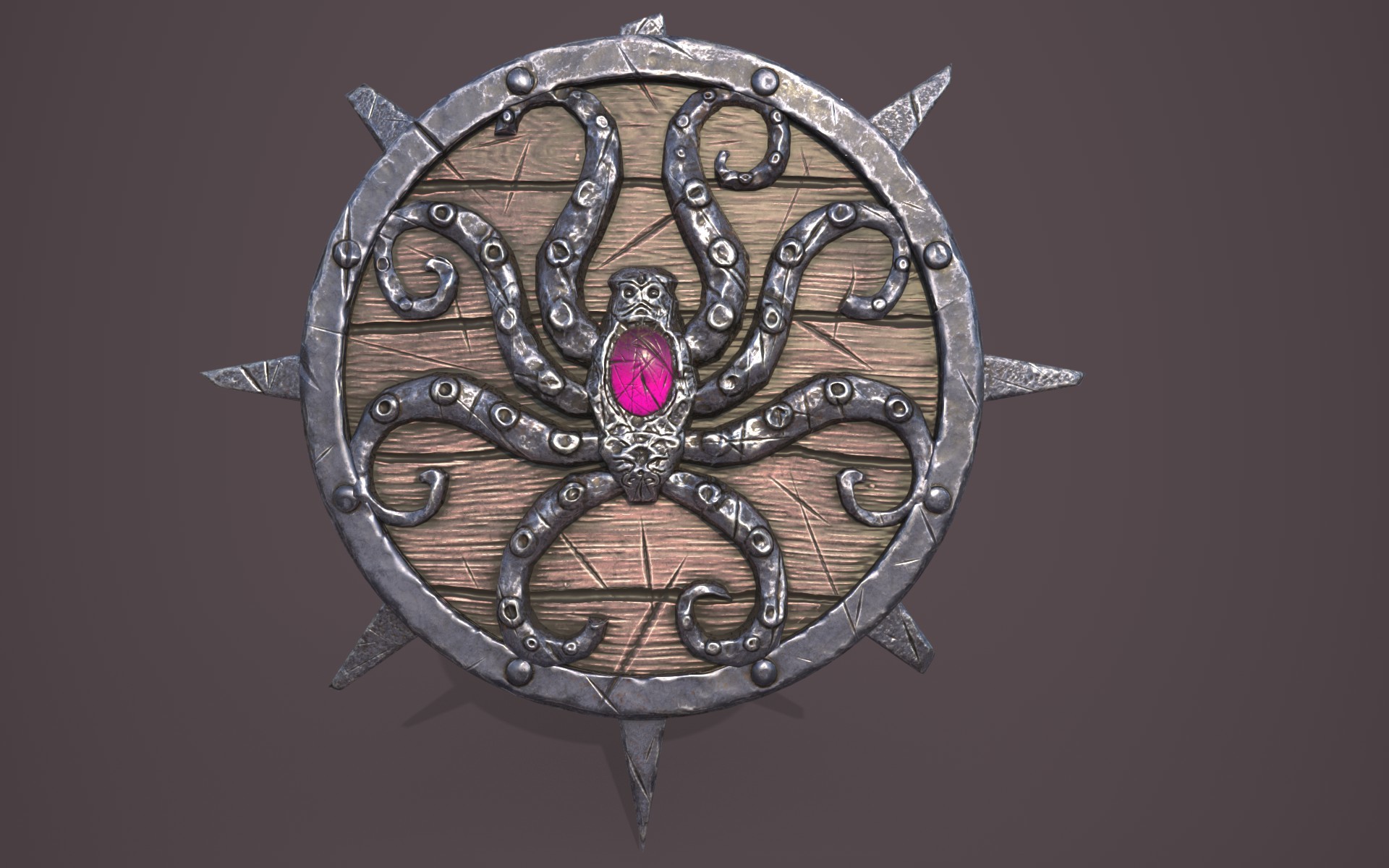 ArtStation - Octopus shield
