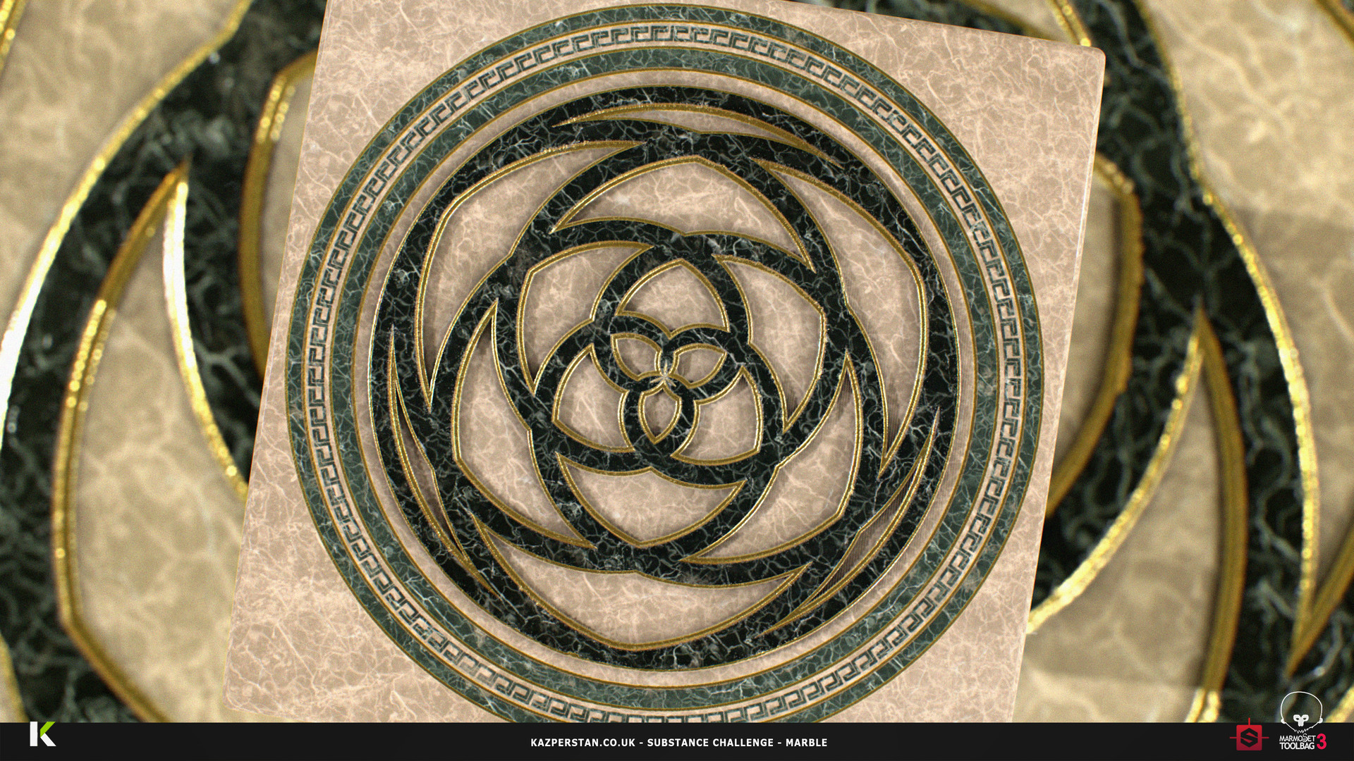Karen Stanley - Marble Pattern - Substance Designer