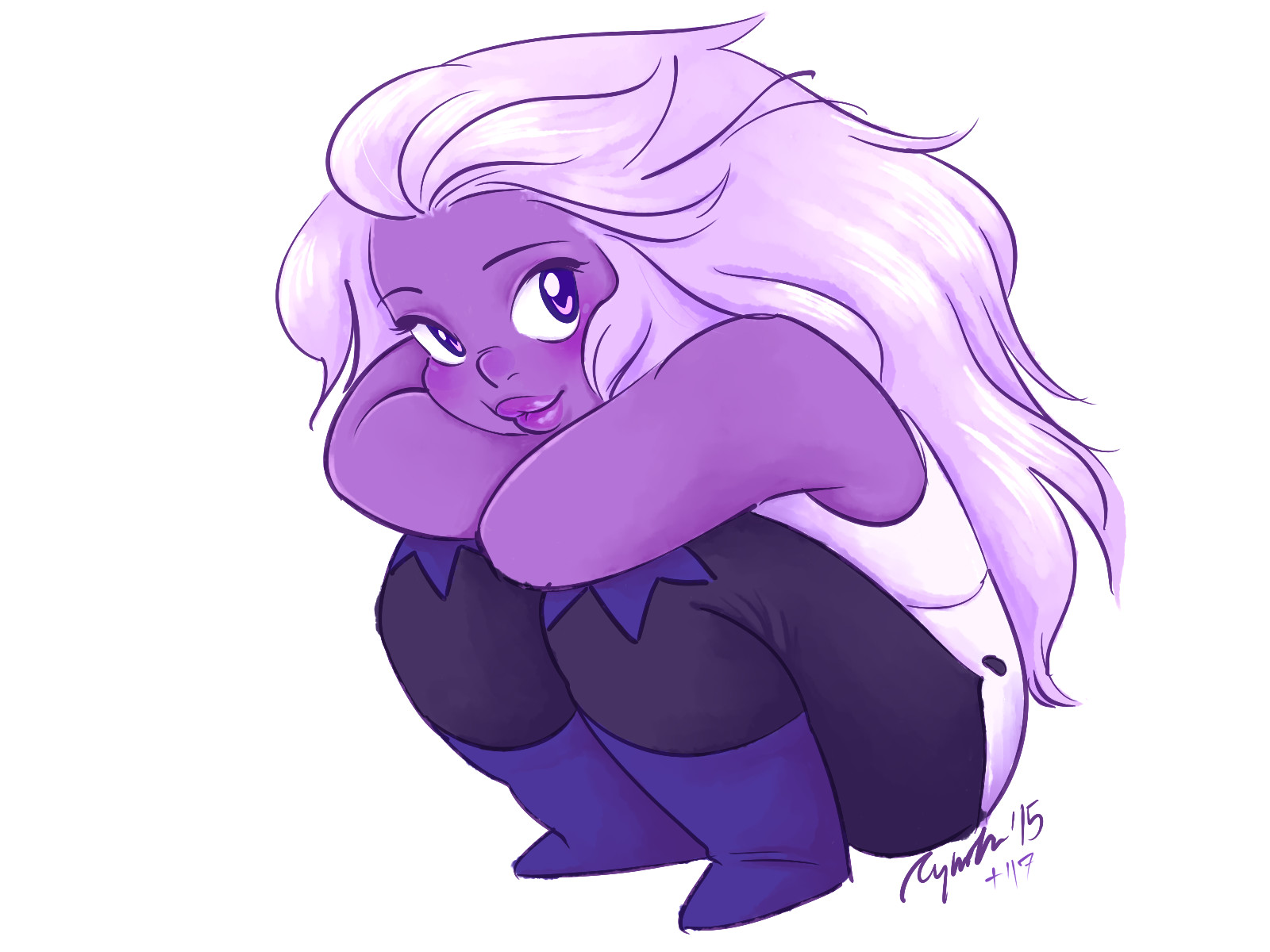 ArtStation - Amethyst fanart, Cynthia Fujii
