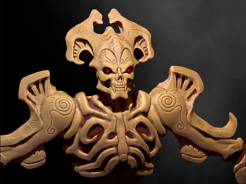 ArtStation - Skeleton king