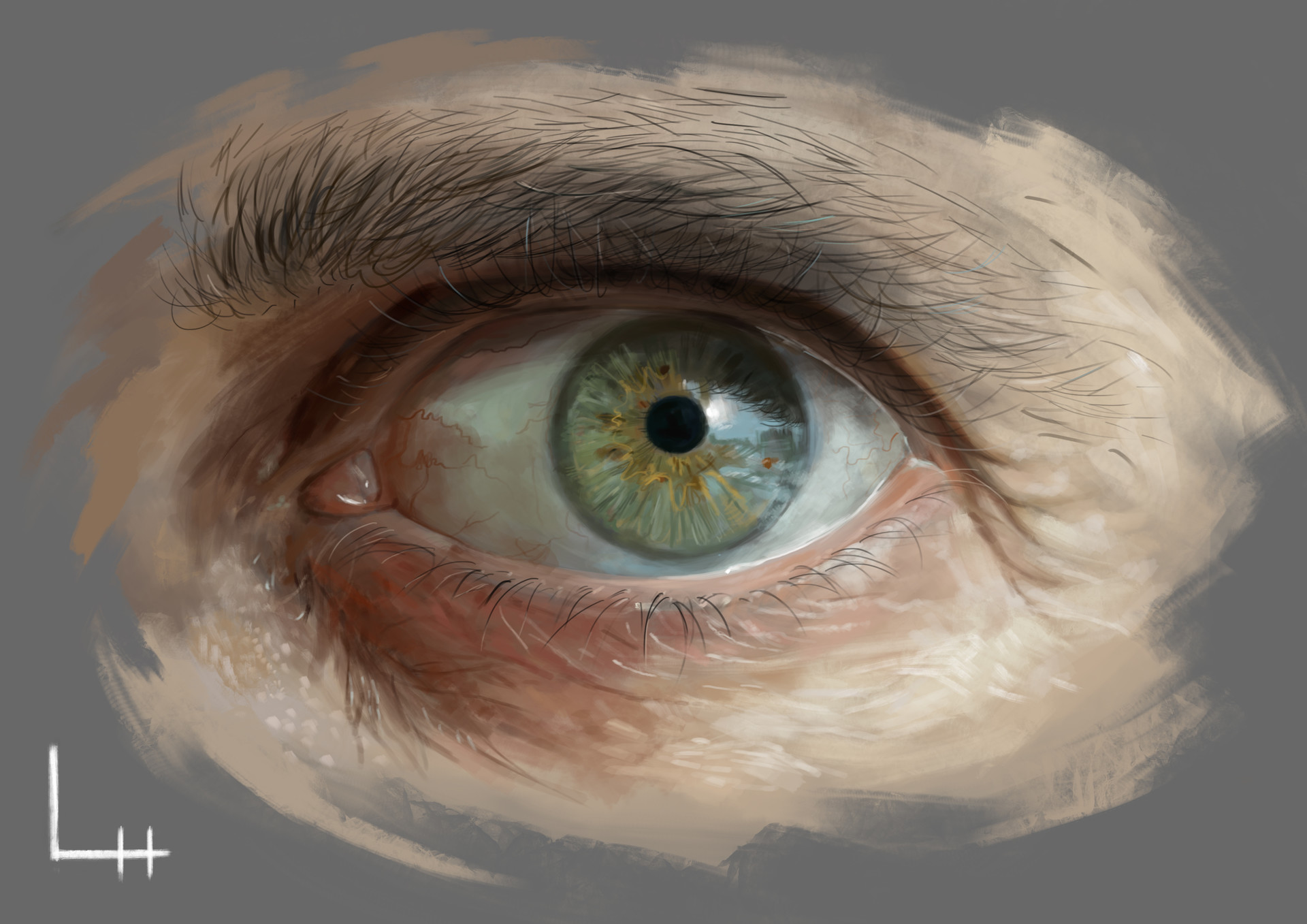 ArtStation - Eye study