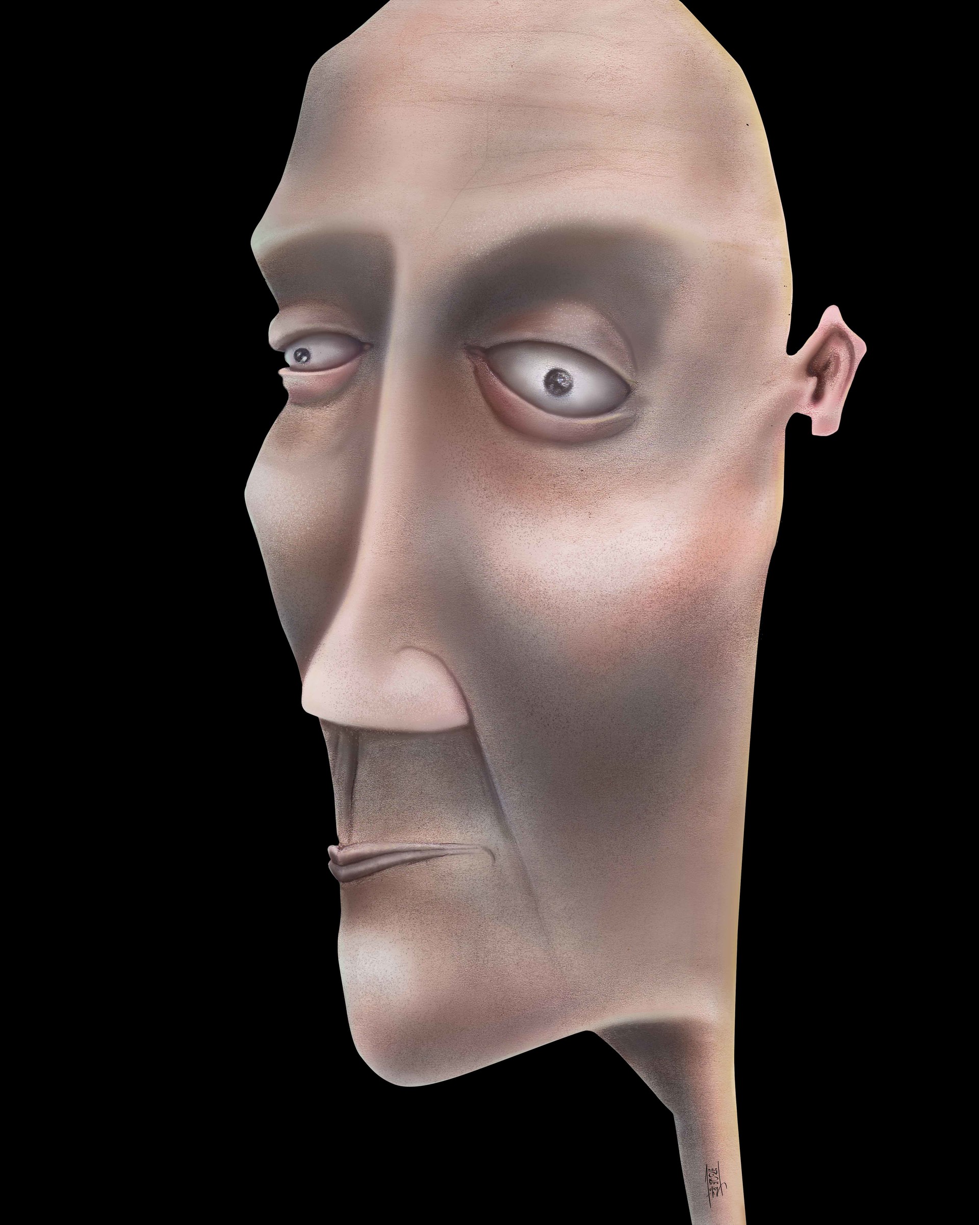 ArtStation - 'Just another strange guy'