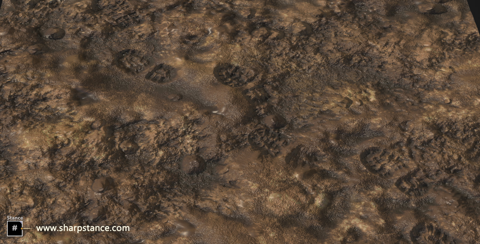 Athos Kele - Muddy Ground - Substance Designer Material Breakdown