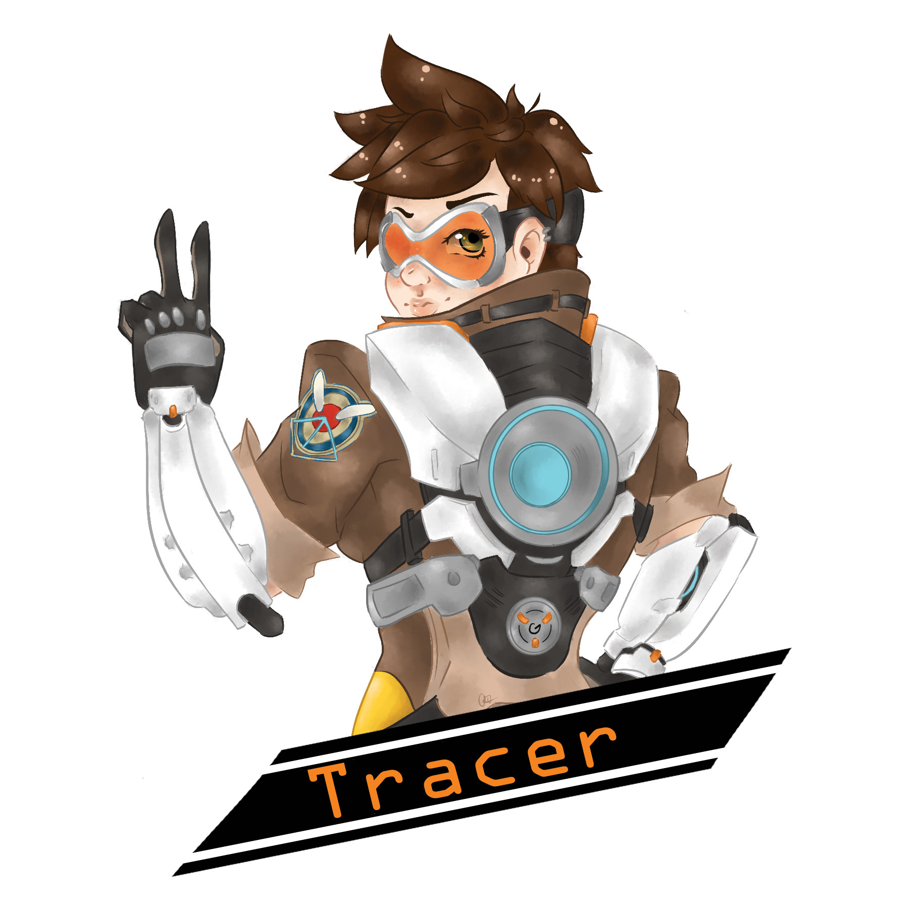 ArtStation - Overwatch - Tracer