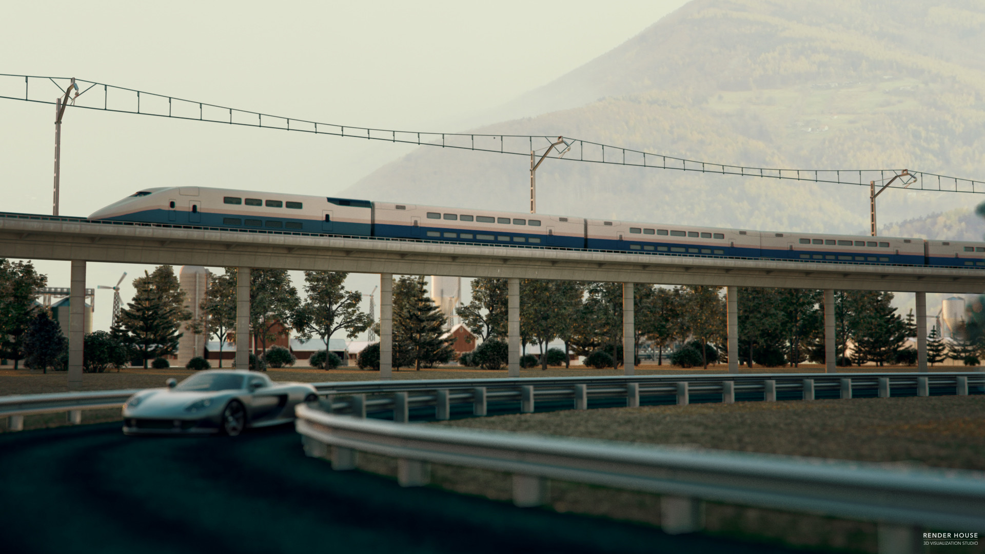 ArtStation - Lost Train