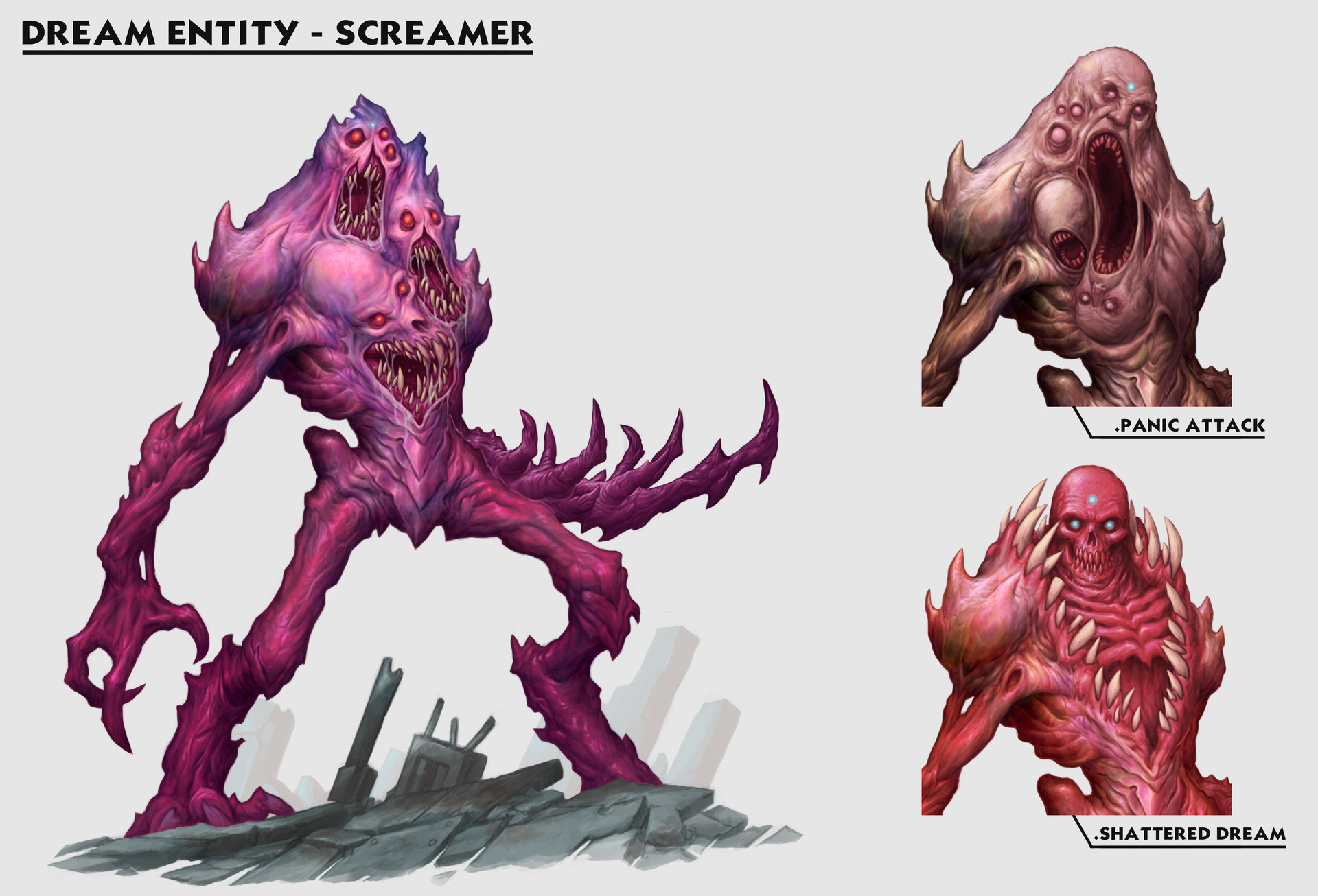 ArtStation - Dream Entity - Screamer