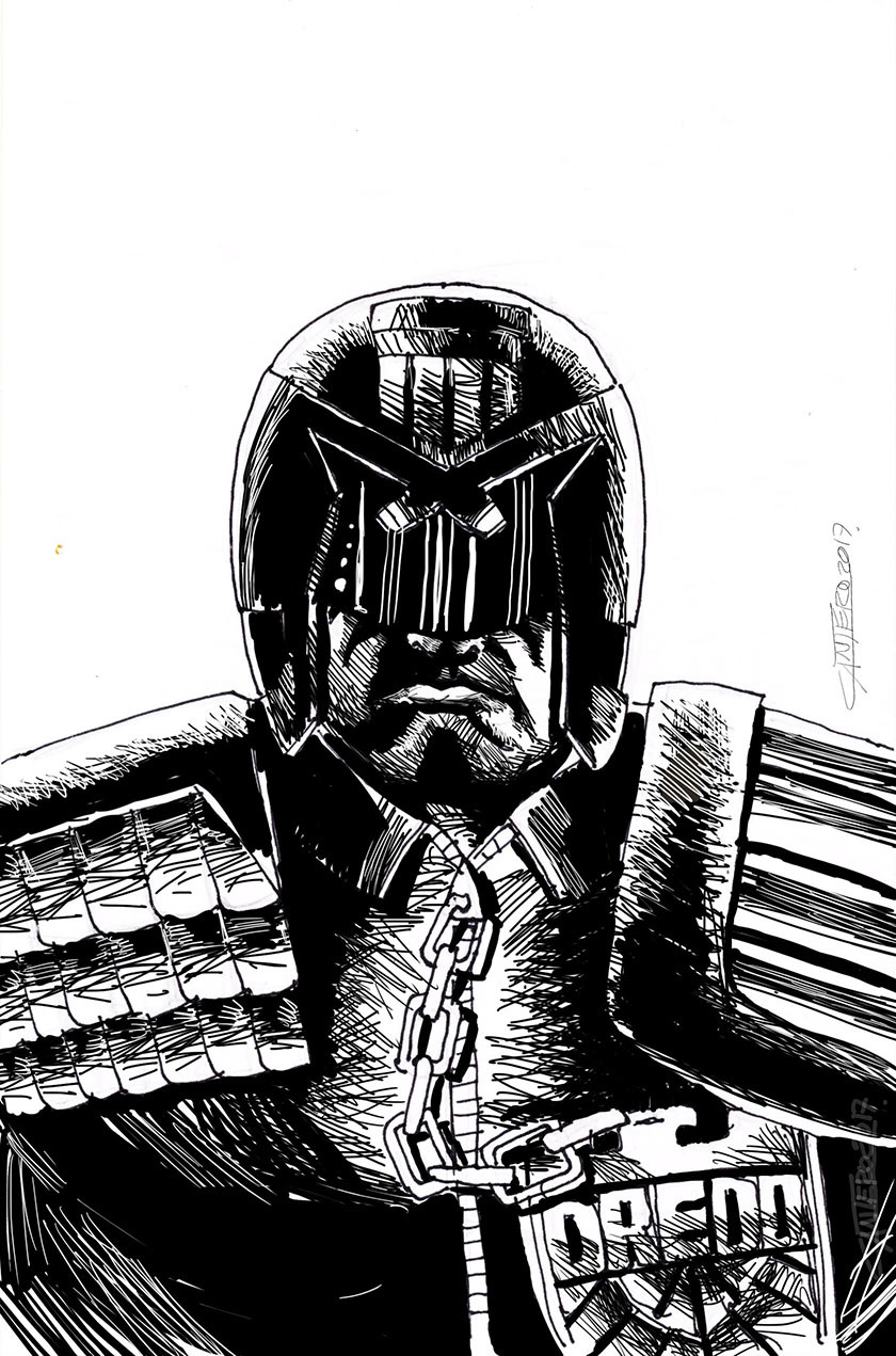 ArtStation - Judge Dredd
