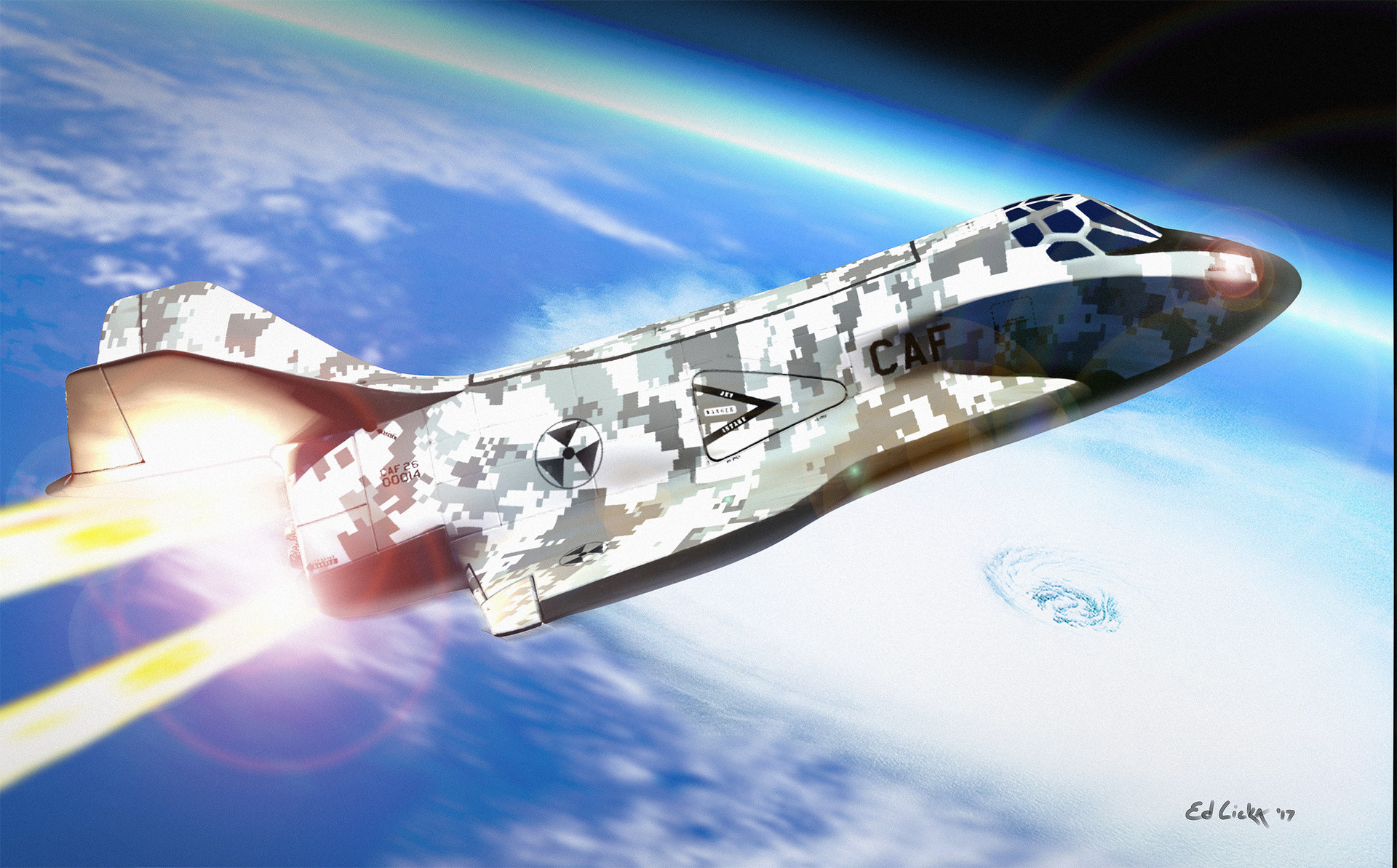 ArtStation - Space Shuttle Idea