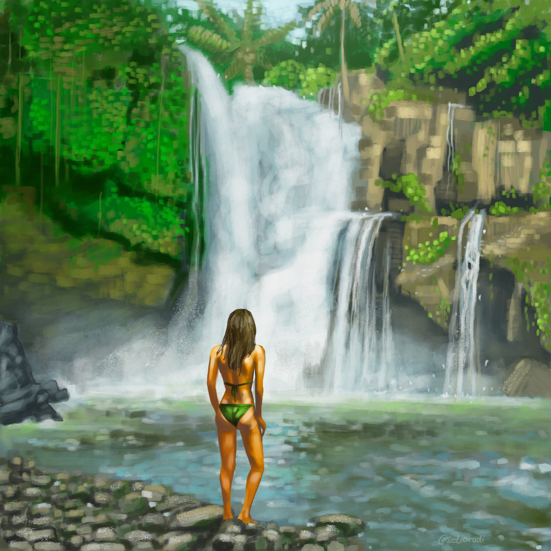 ArtStation - WATERFALL