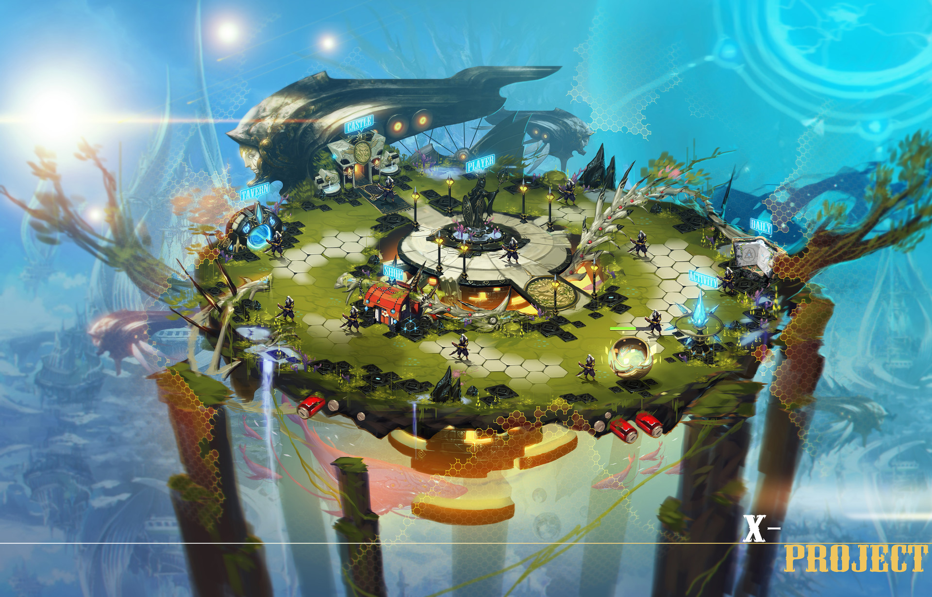 ArtStation - Battle school