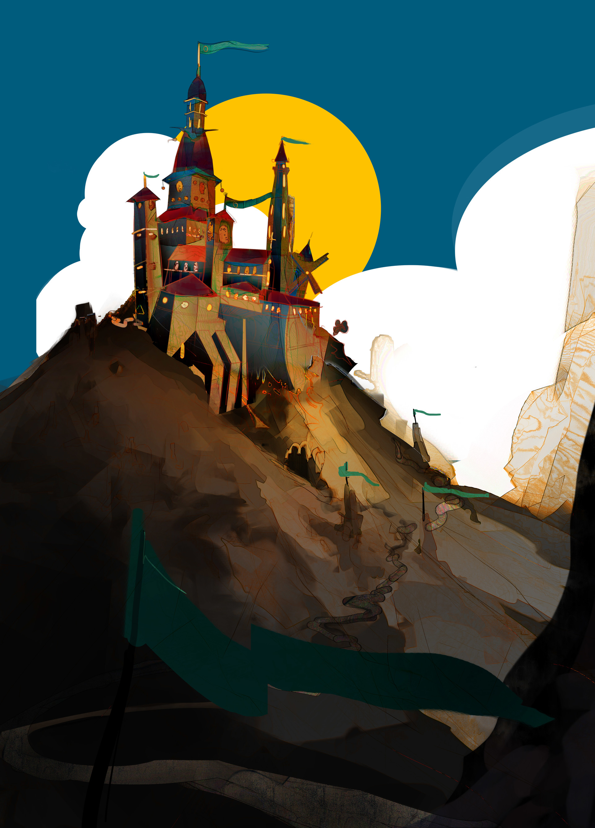 ArtStation - A Castle