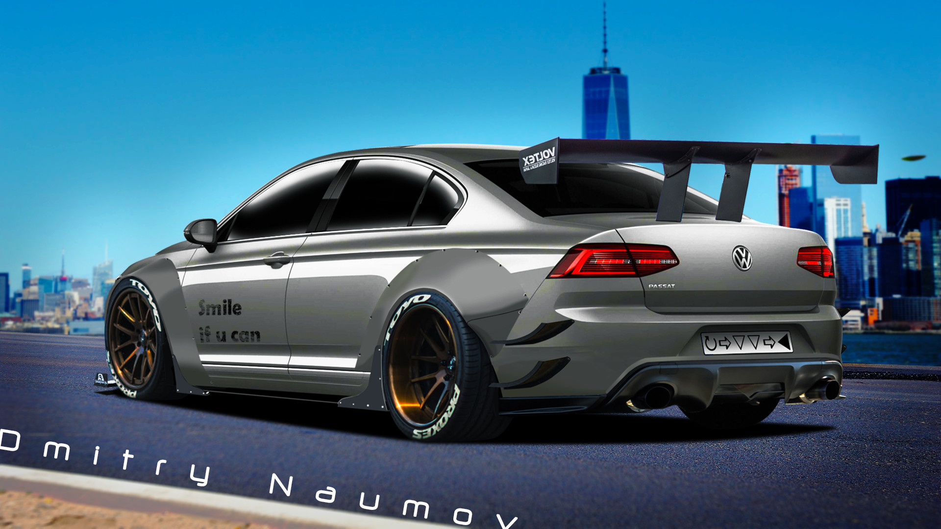 ArtStation - VW Passat CC