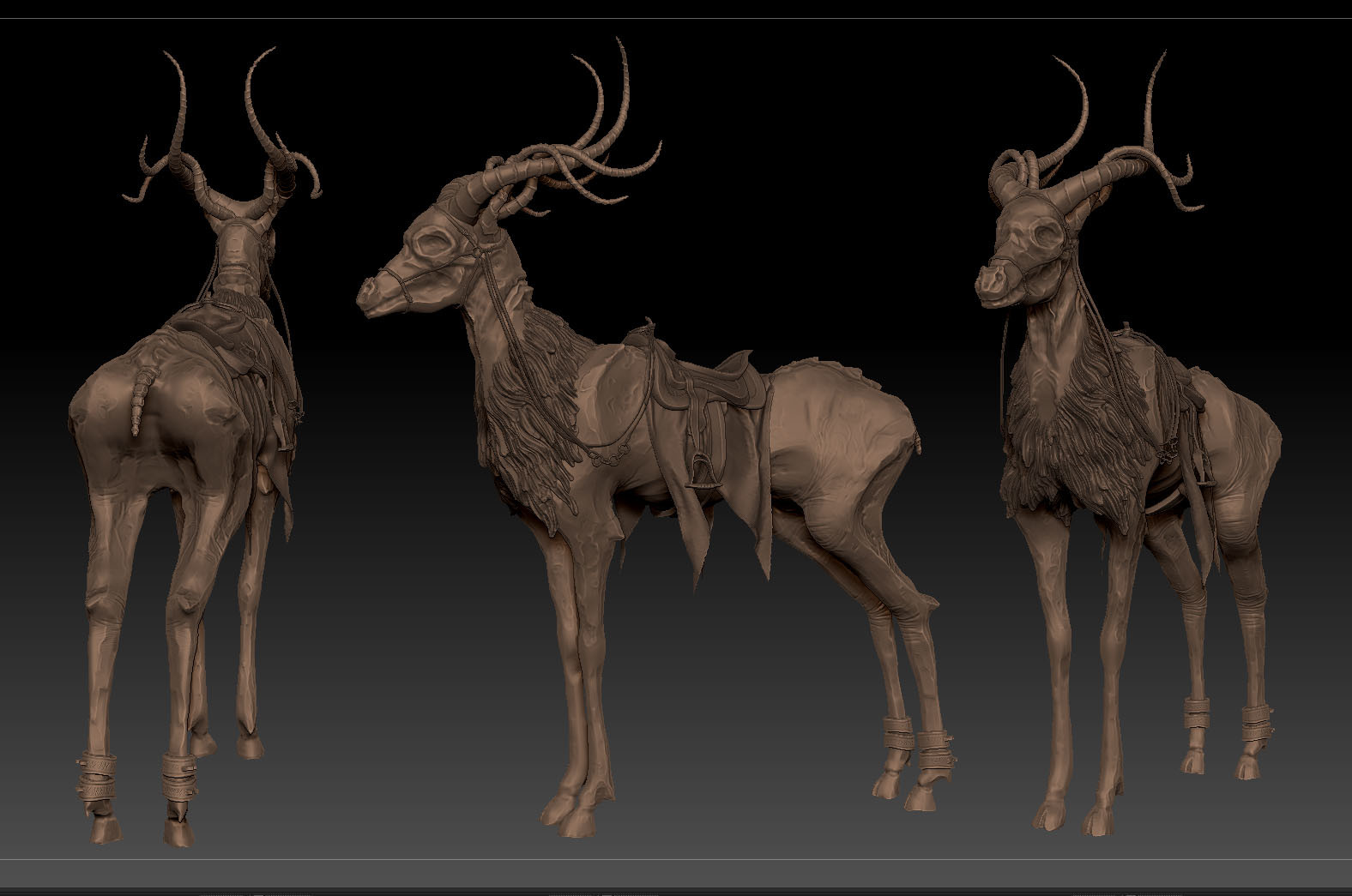 ArtStation - Creature (high poly sculpt)