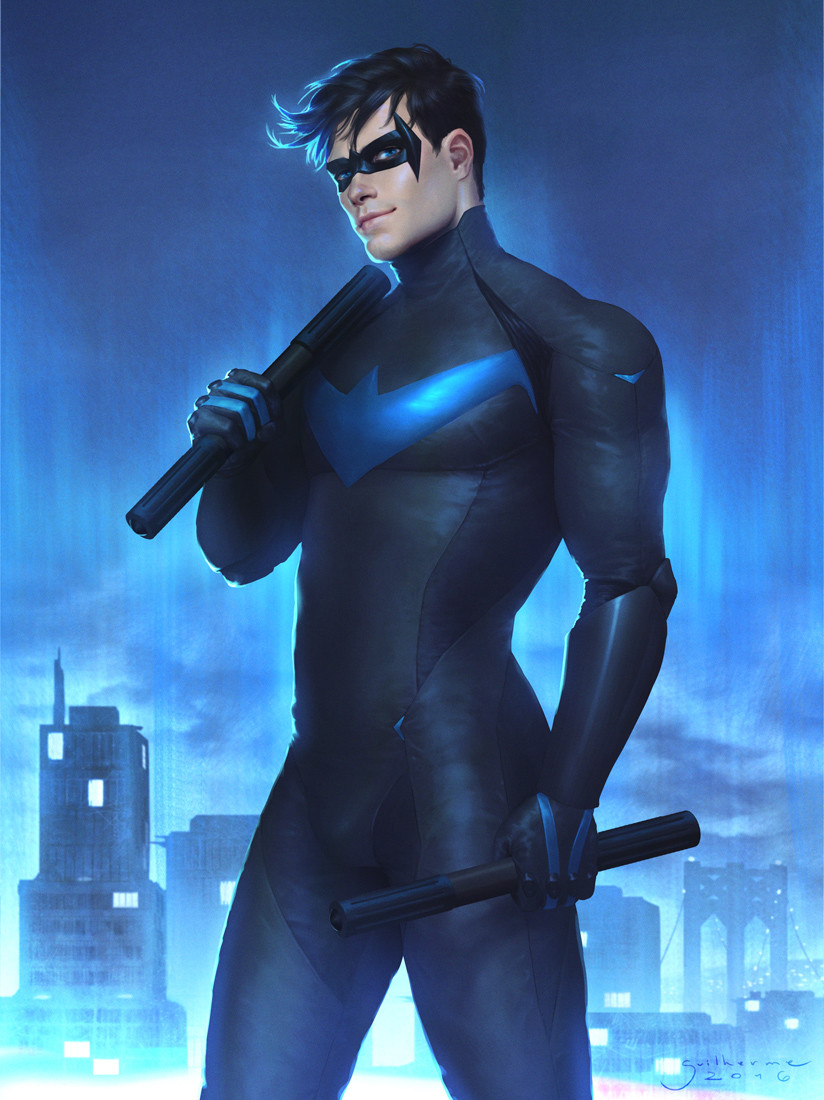nightwing redesign deviantart