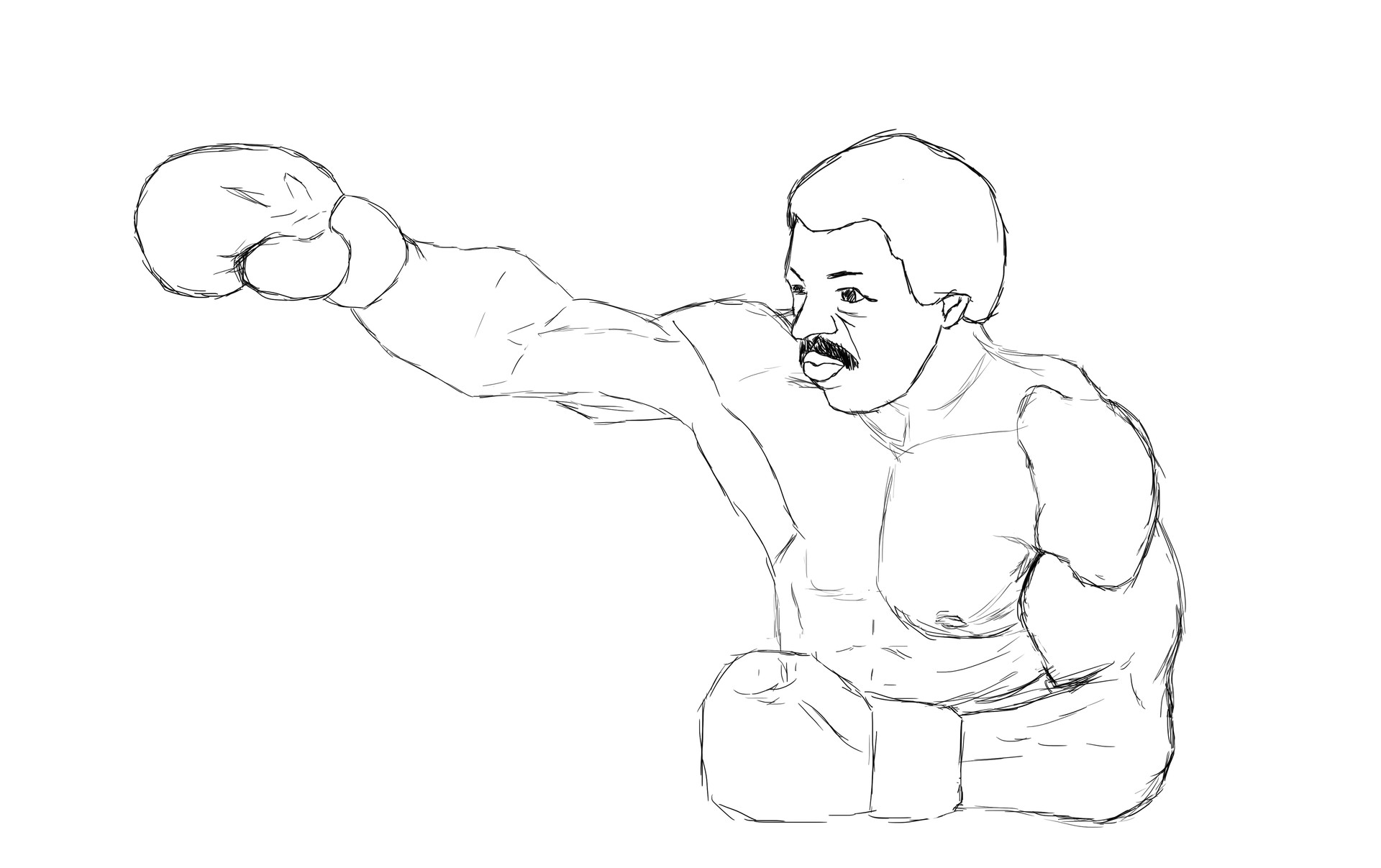 creed boxing coloring pages