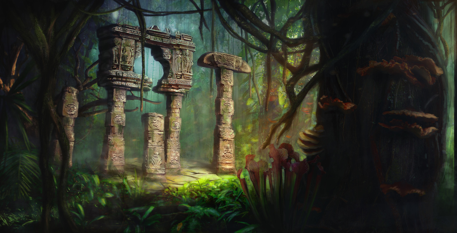 ArtStation - Ancient ruins