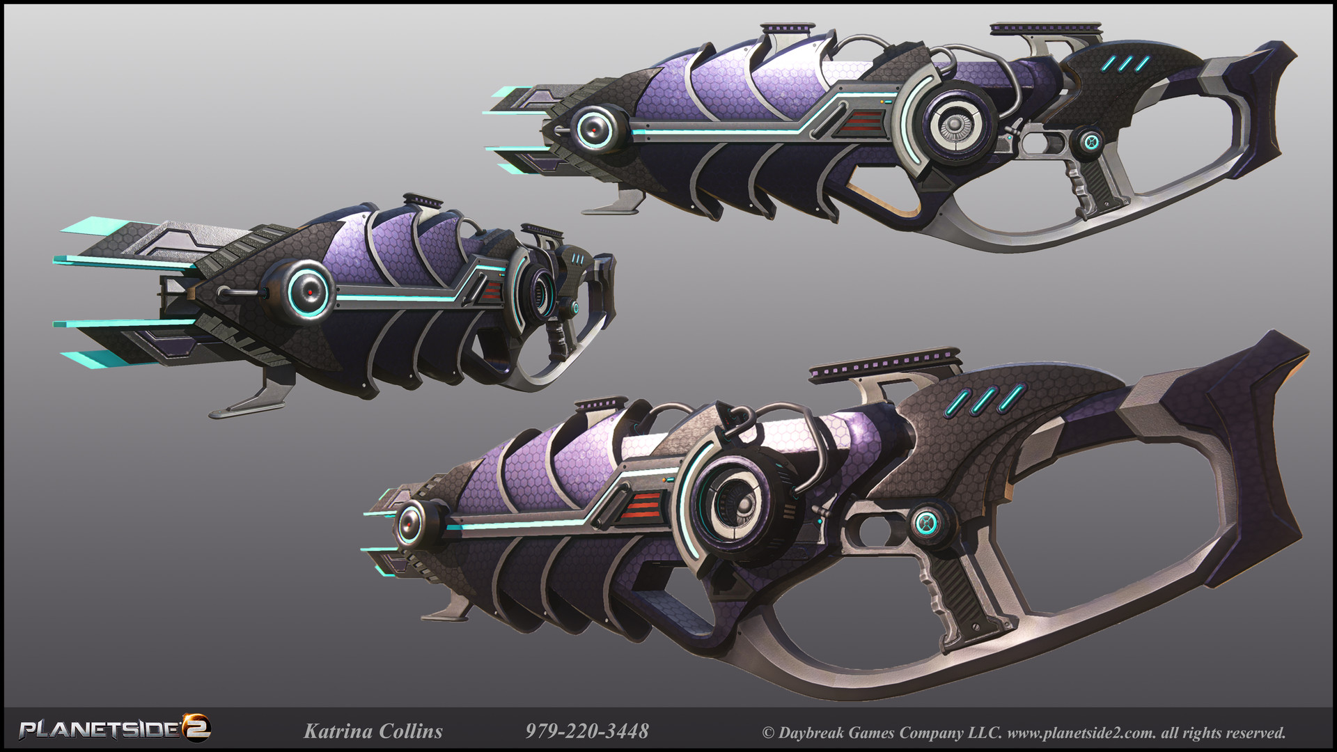 ArtStation - PlanetSide 2 Gun