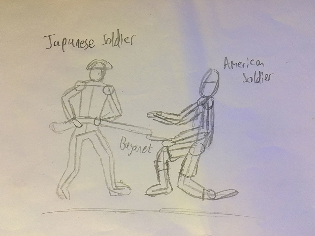 Bradley Dallimer - Modroc WWII Soldier Sculpture