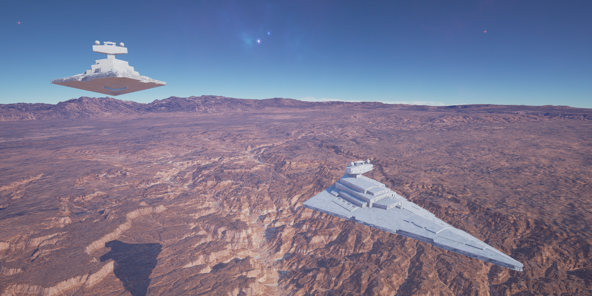 Tristan Garcia - *WIP* Ground to space Unreal Engine 4 Landscape