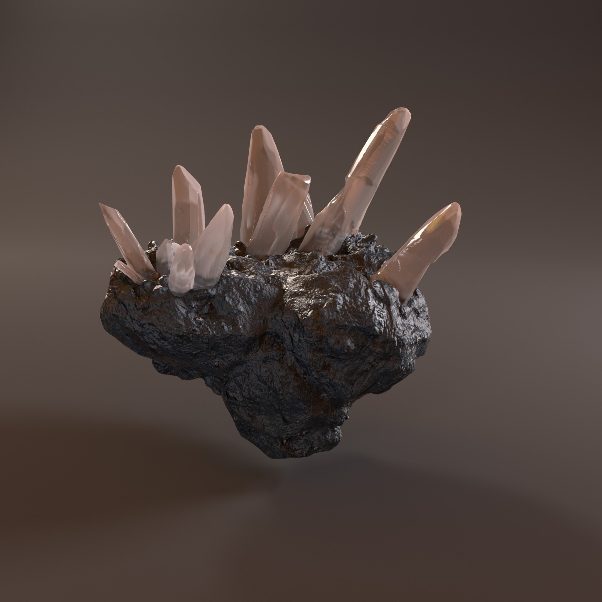 Joseph Linares - Needler Crystal Study (Subanese Crystal)