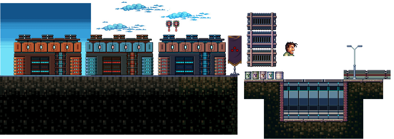 ArtStation - Old unfinished pixel-art project