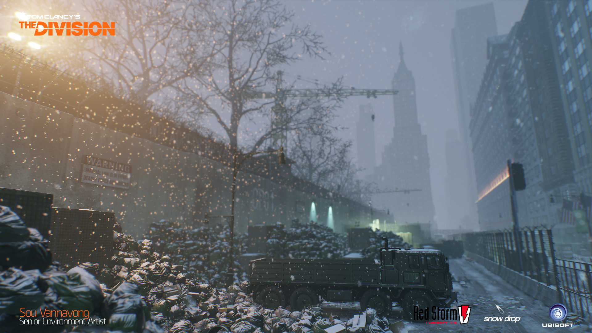 ArtStation - The Division Streets in DZ07