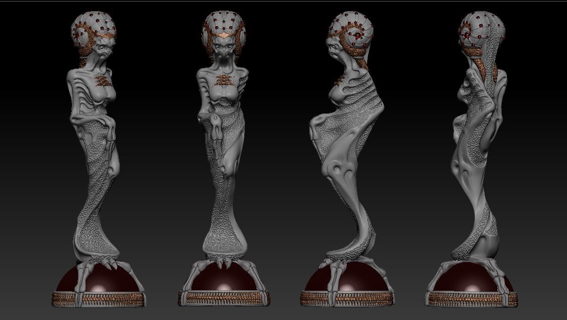 Queen 3d model