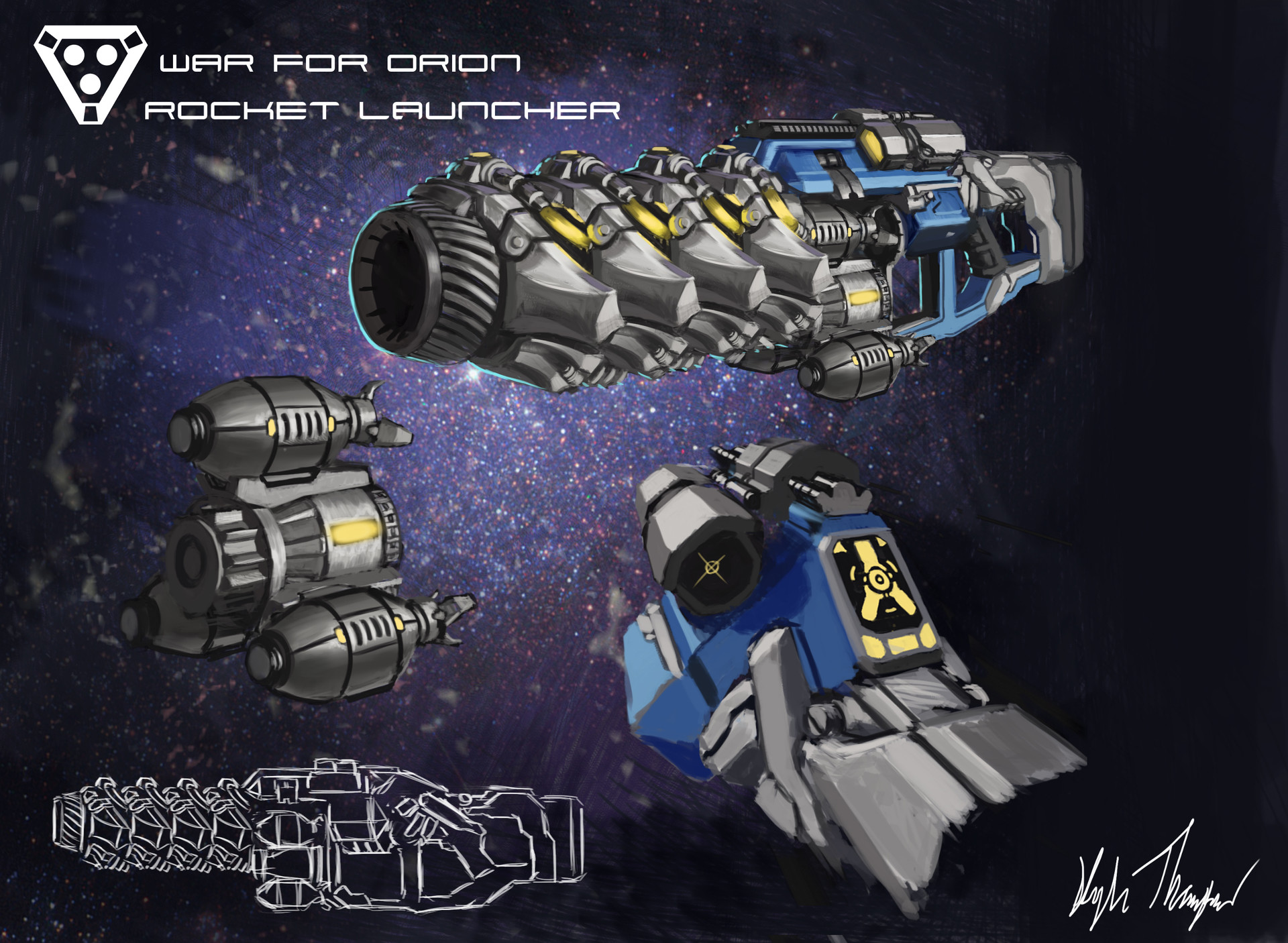 ArtStation - Rocket Launcher