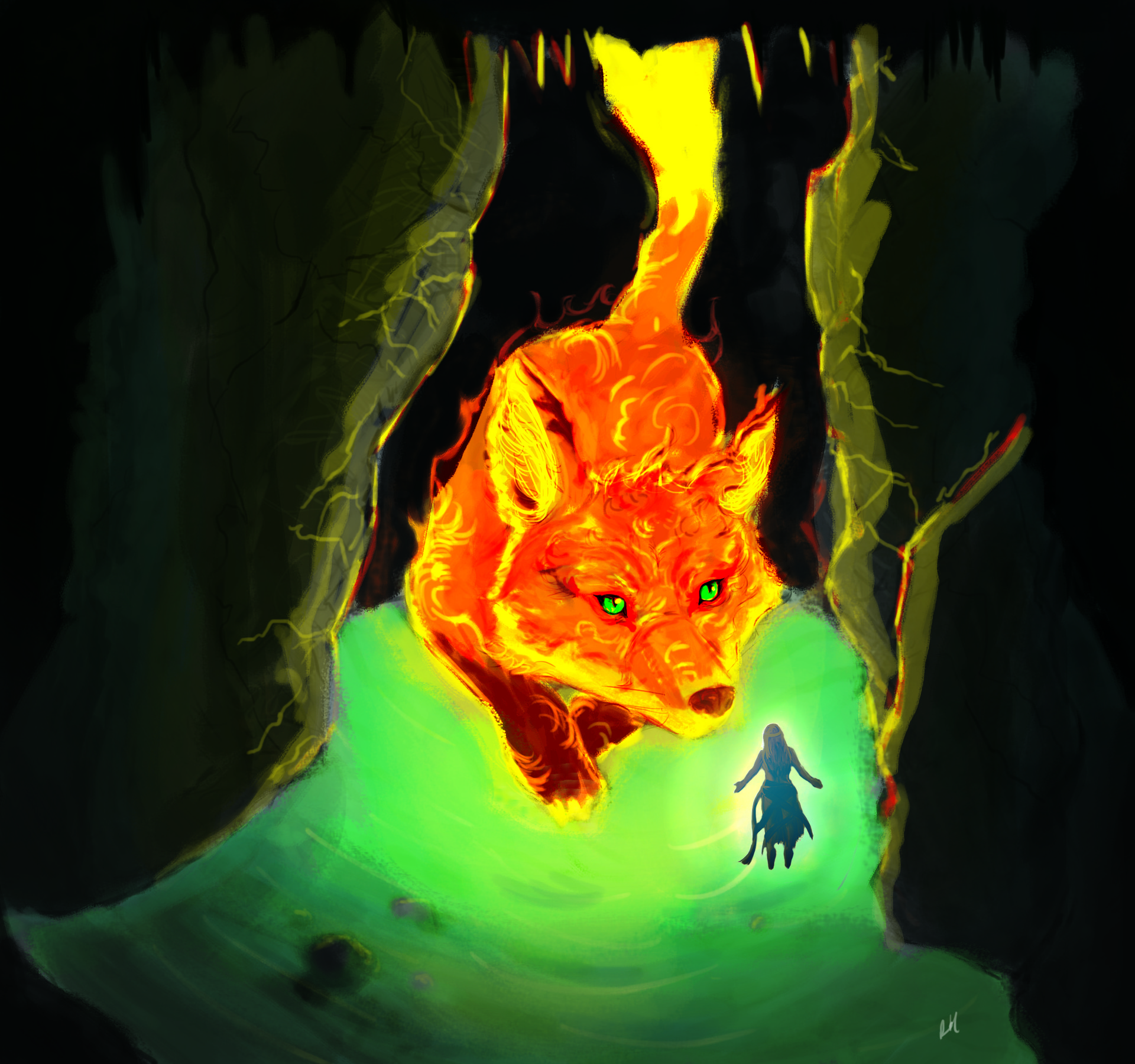 ArtStation - Fire Fox