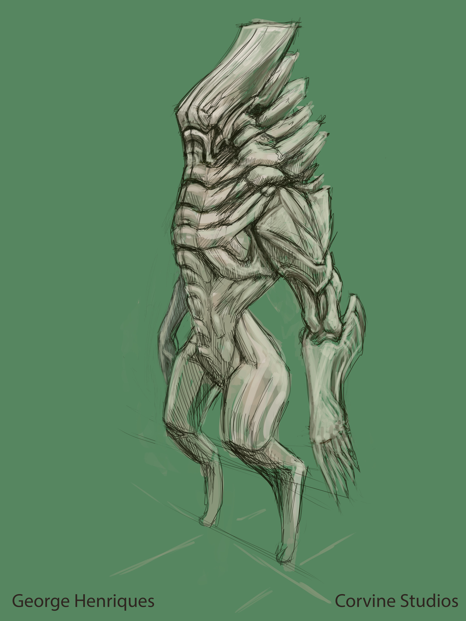 ArtStation - exoskeleton