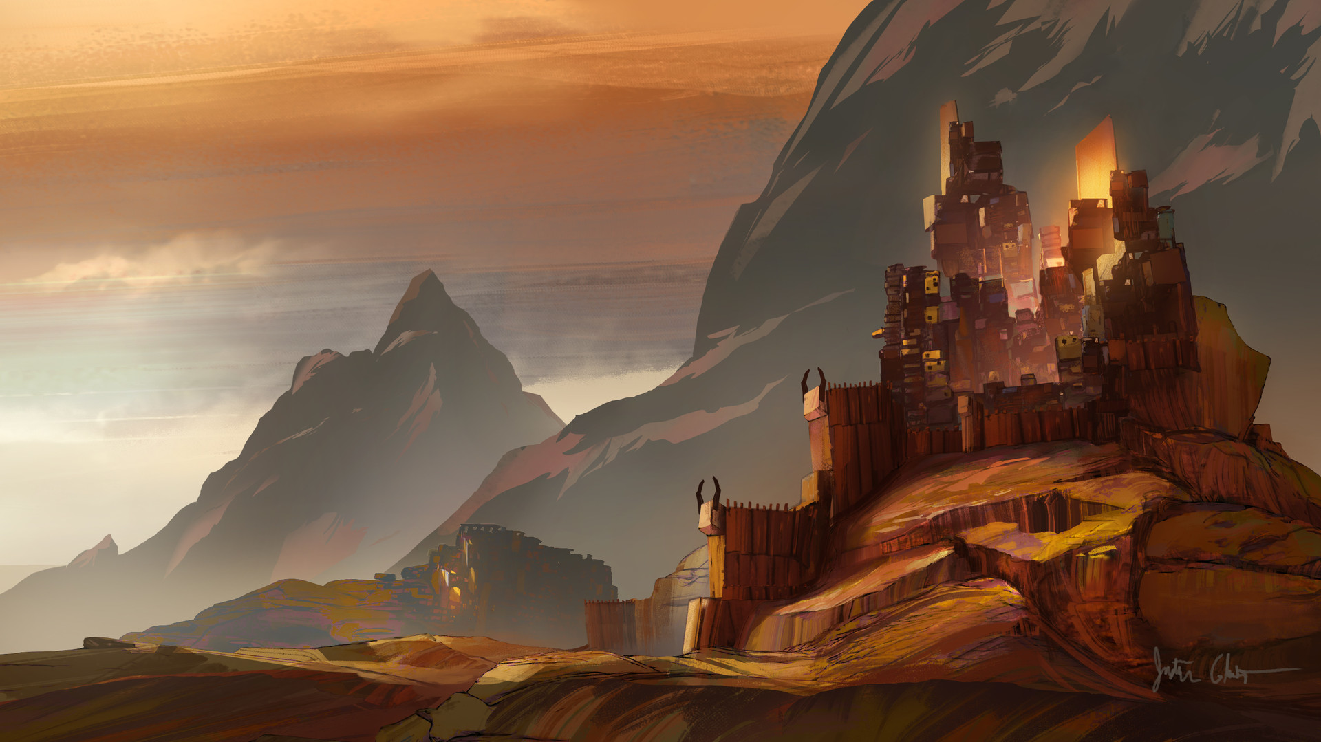 ArtStation - Monolith City