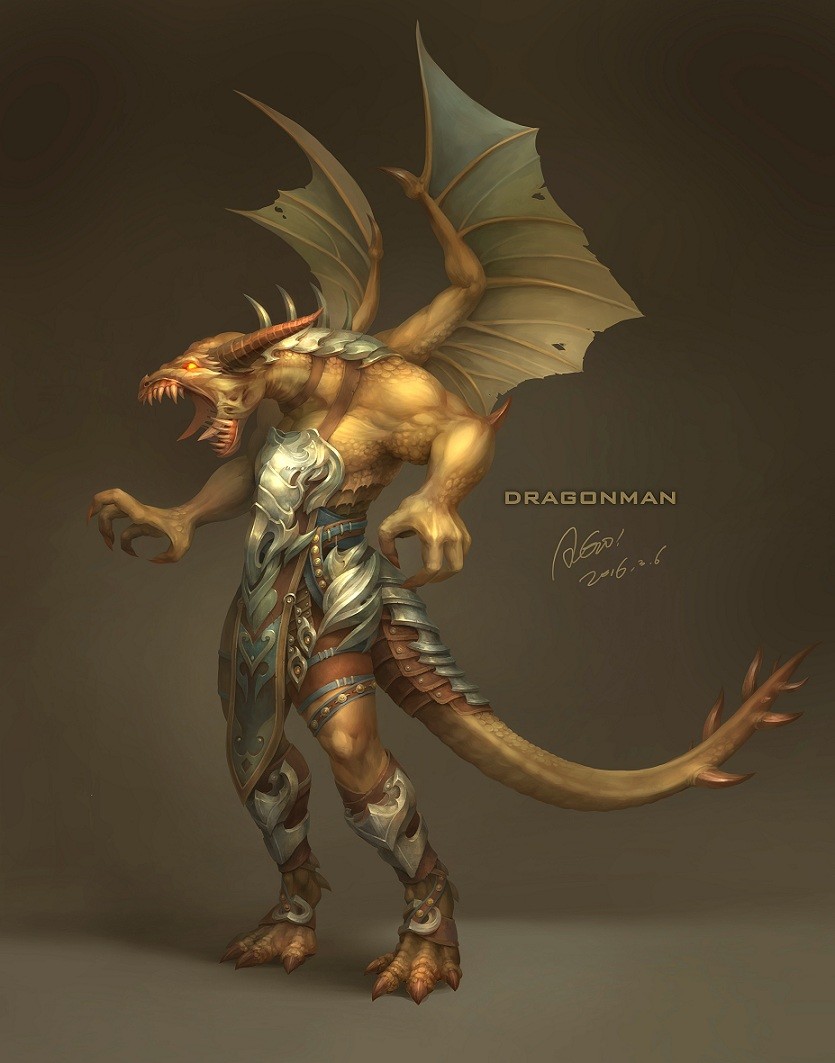 ArtStation - dragon man