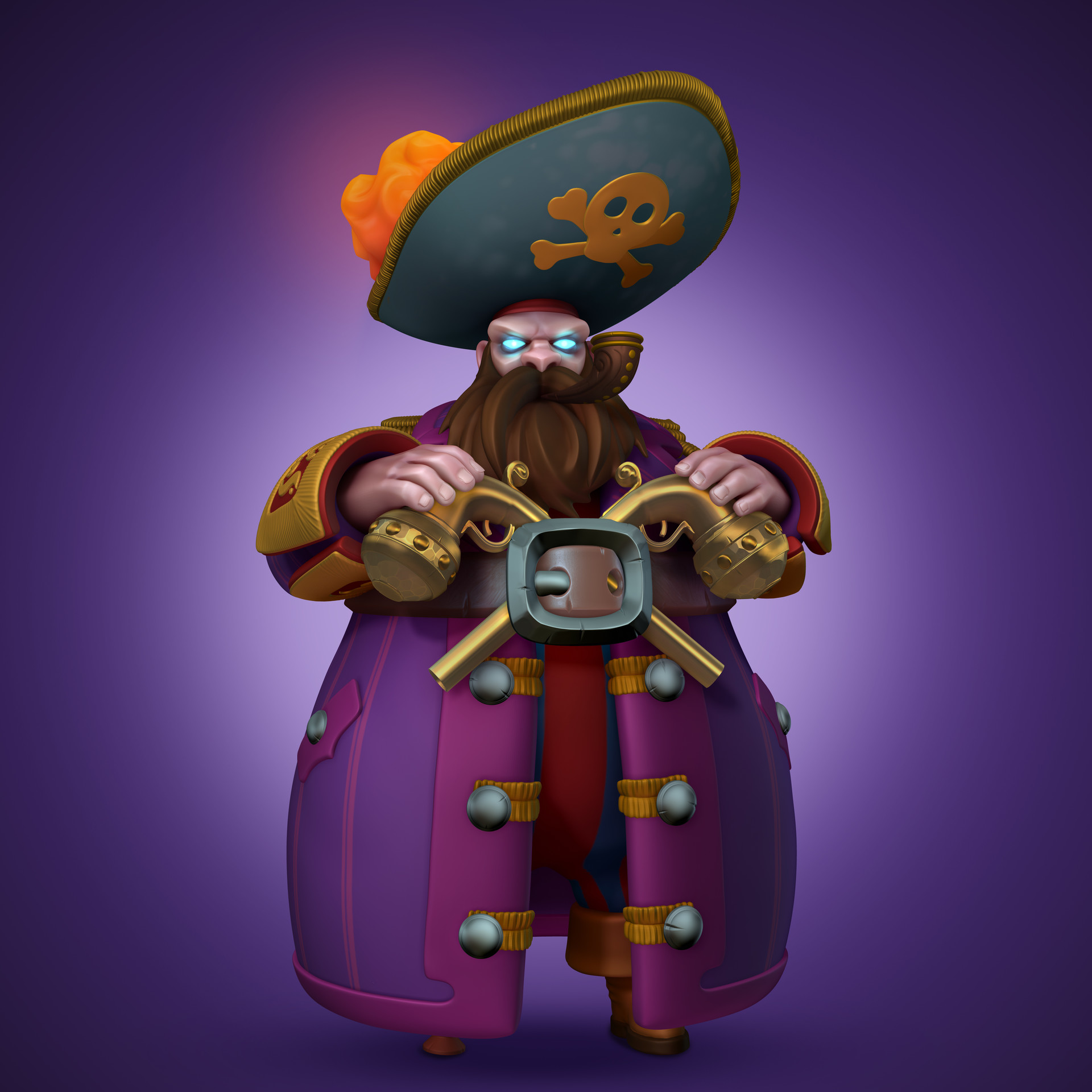 ArtStation - Pirate Captain