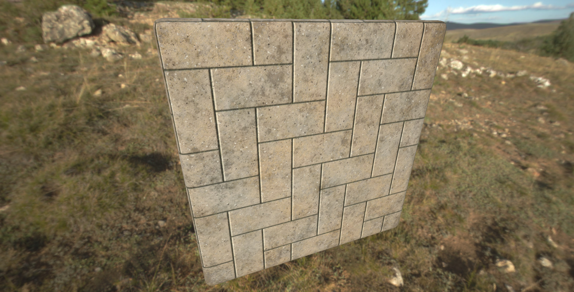 ArtStation - Brick Wall Study