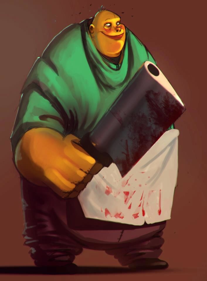 ArtStation - the butcher