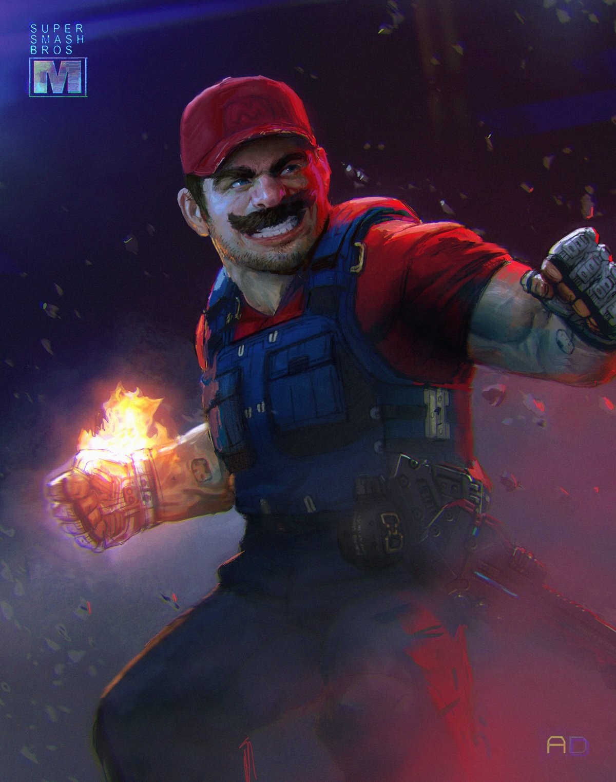 Mario by Andrew Doma : r/ImaginaryGaming