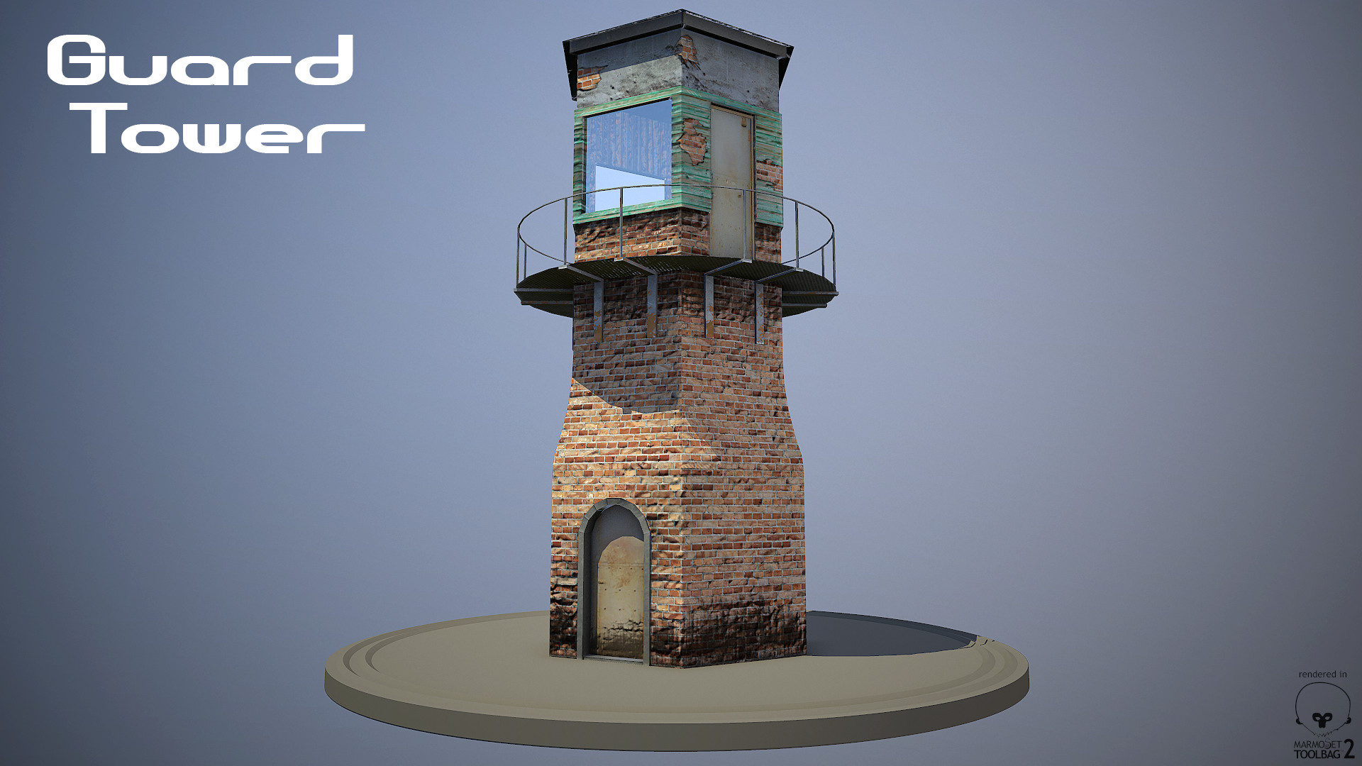 ArtStation - Abandoned Guard Tower 01