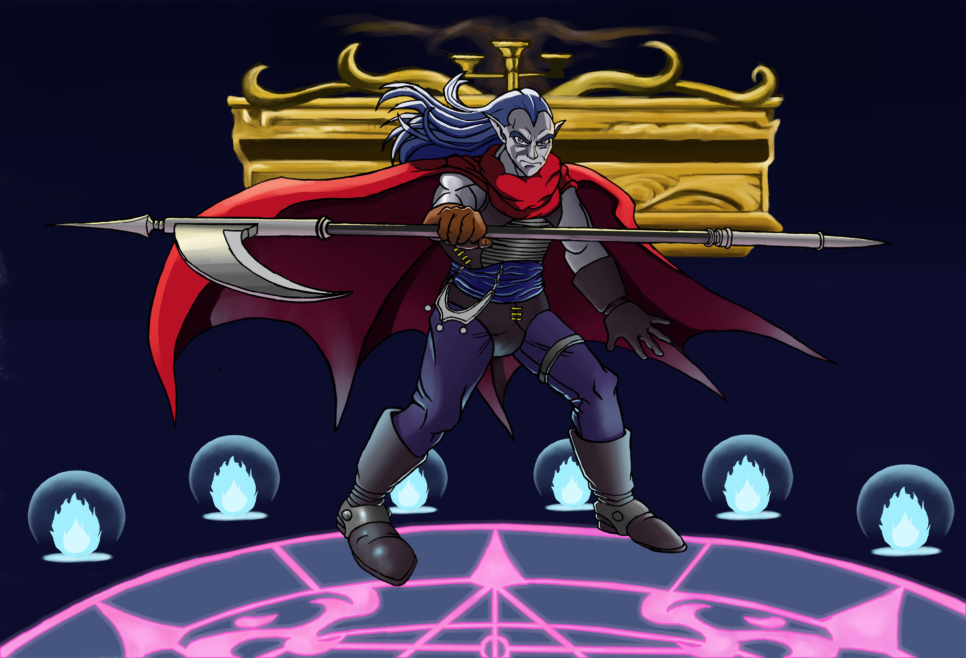 ArtStation - Black Wind Howls Finished