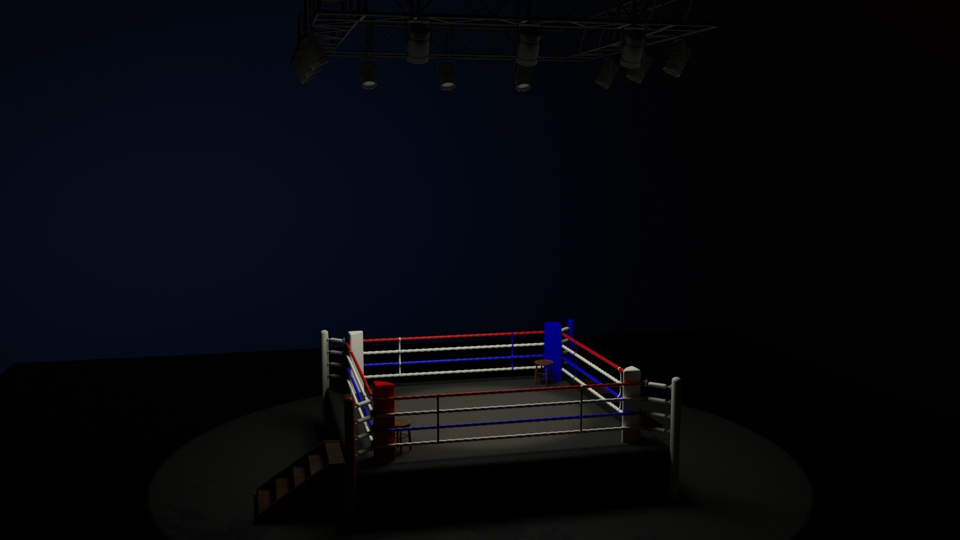 ArtStation - Boxing Ring Project