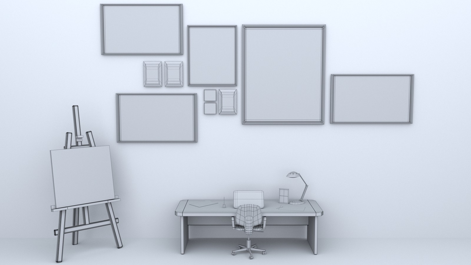 Wei Jian Leong - Desk Room Assets