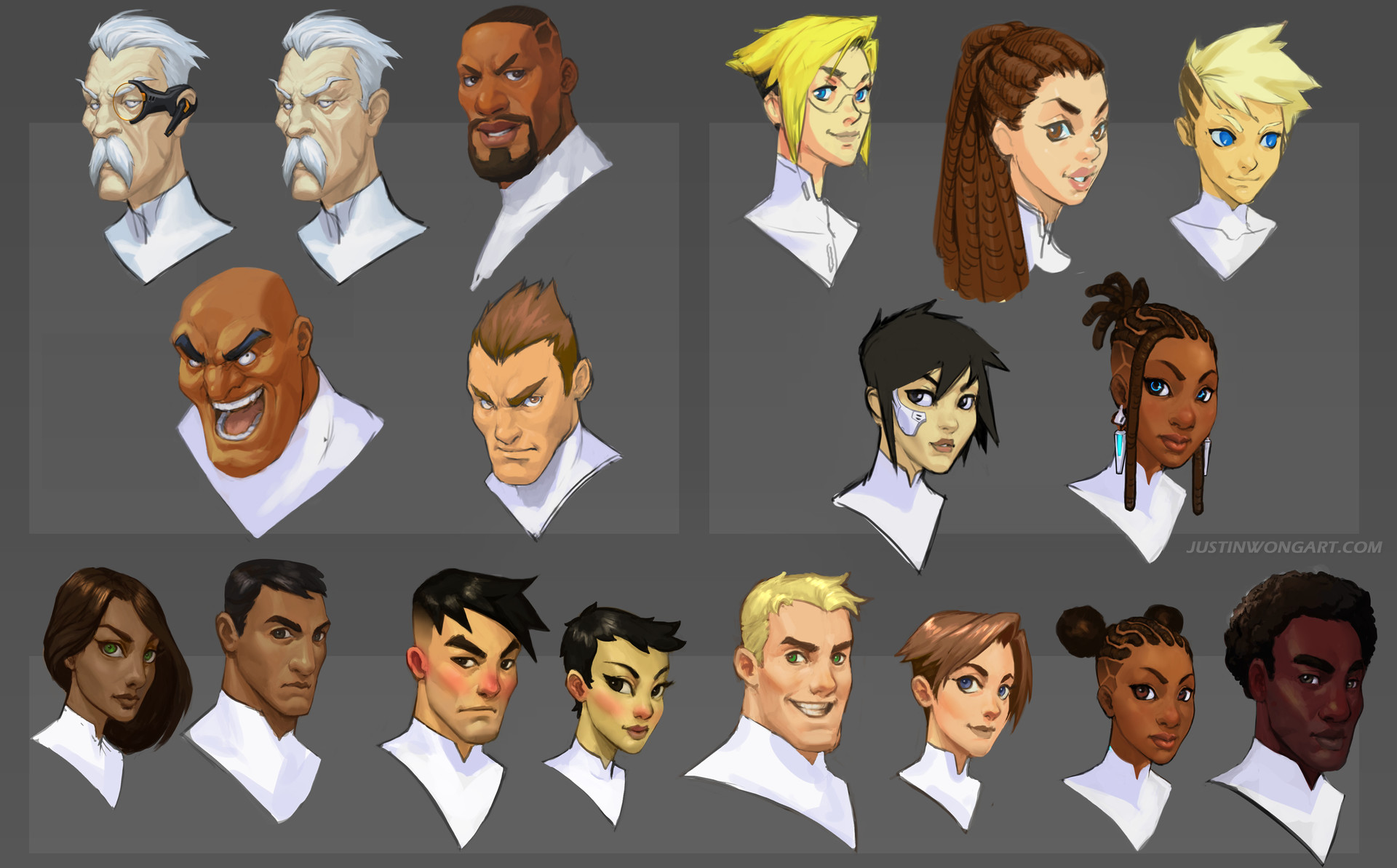 ArtStation - Head Exploration