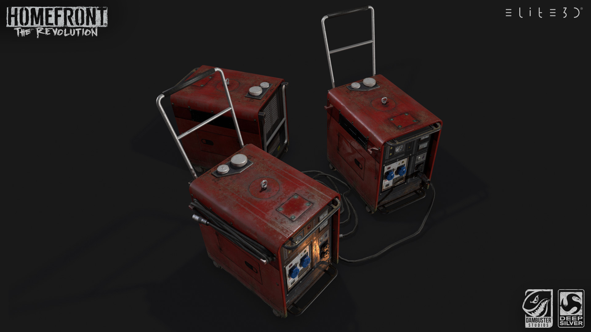 elite3d studio - Homefront: The Revolution Props and Vehicles