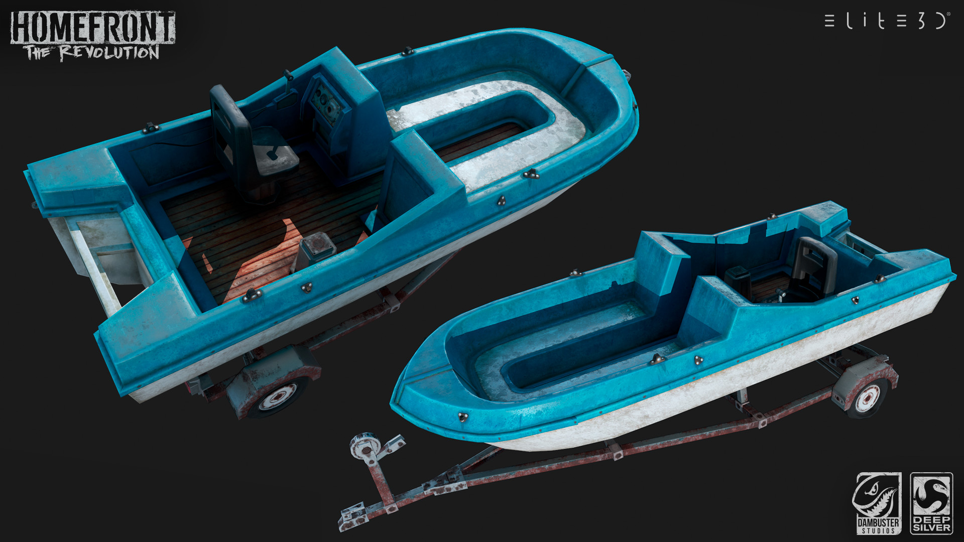 elite3d studio - Homefront: The Revolution Props and Vehicles