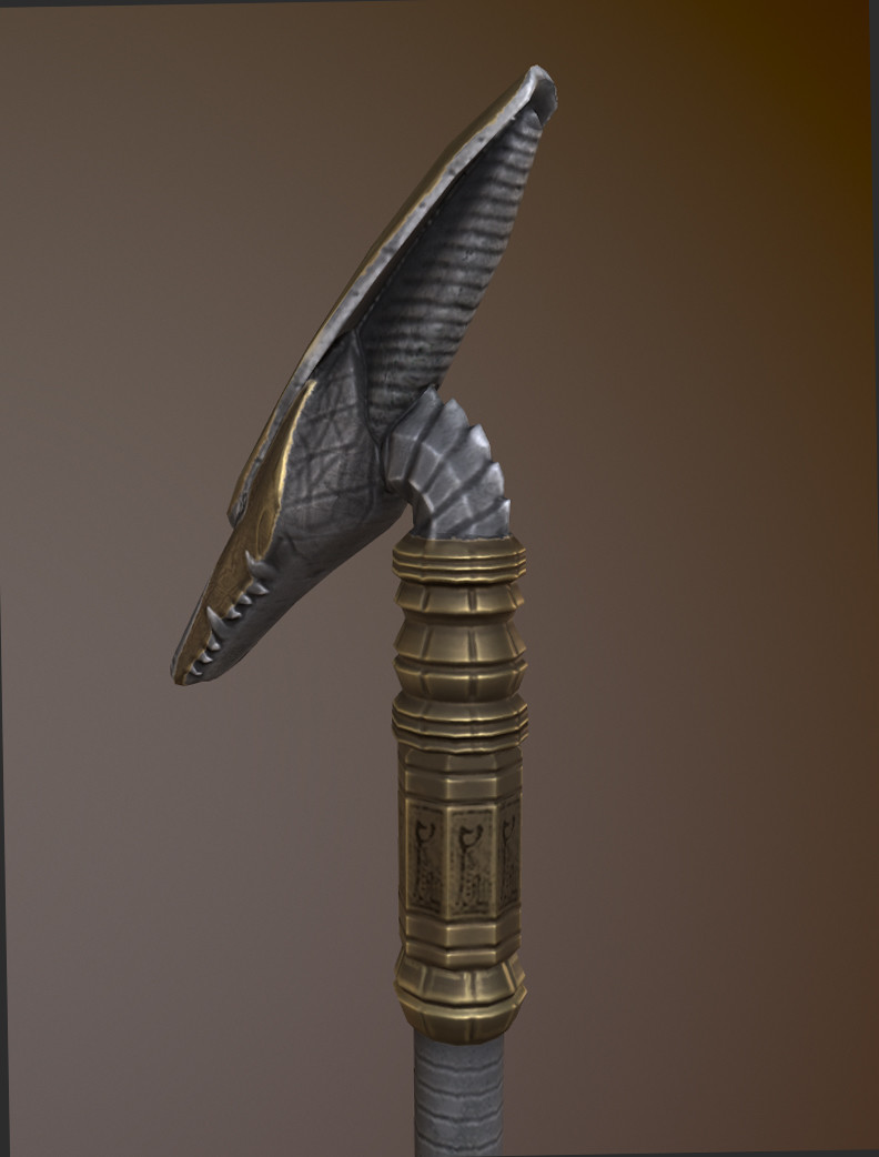 ArtStation - Seth sceptre