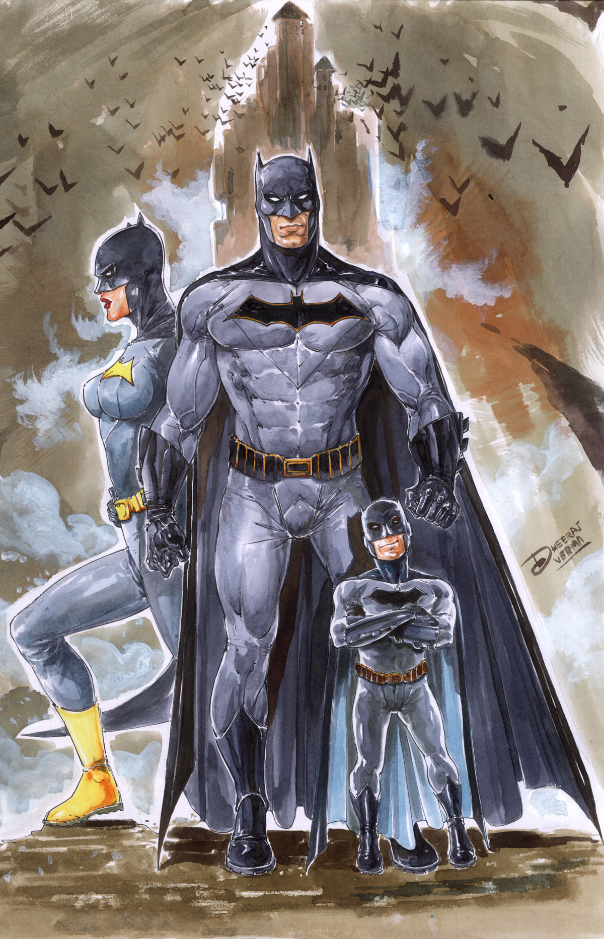 ArtStation - Batman Family