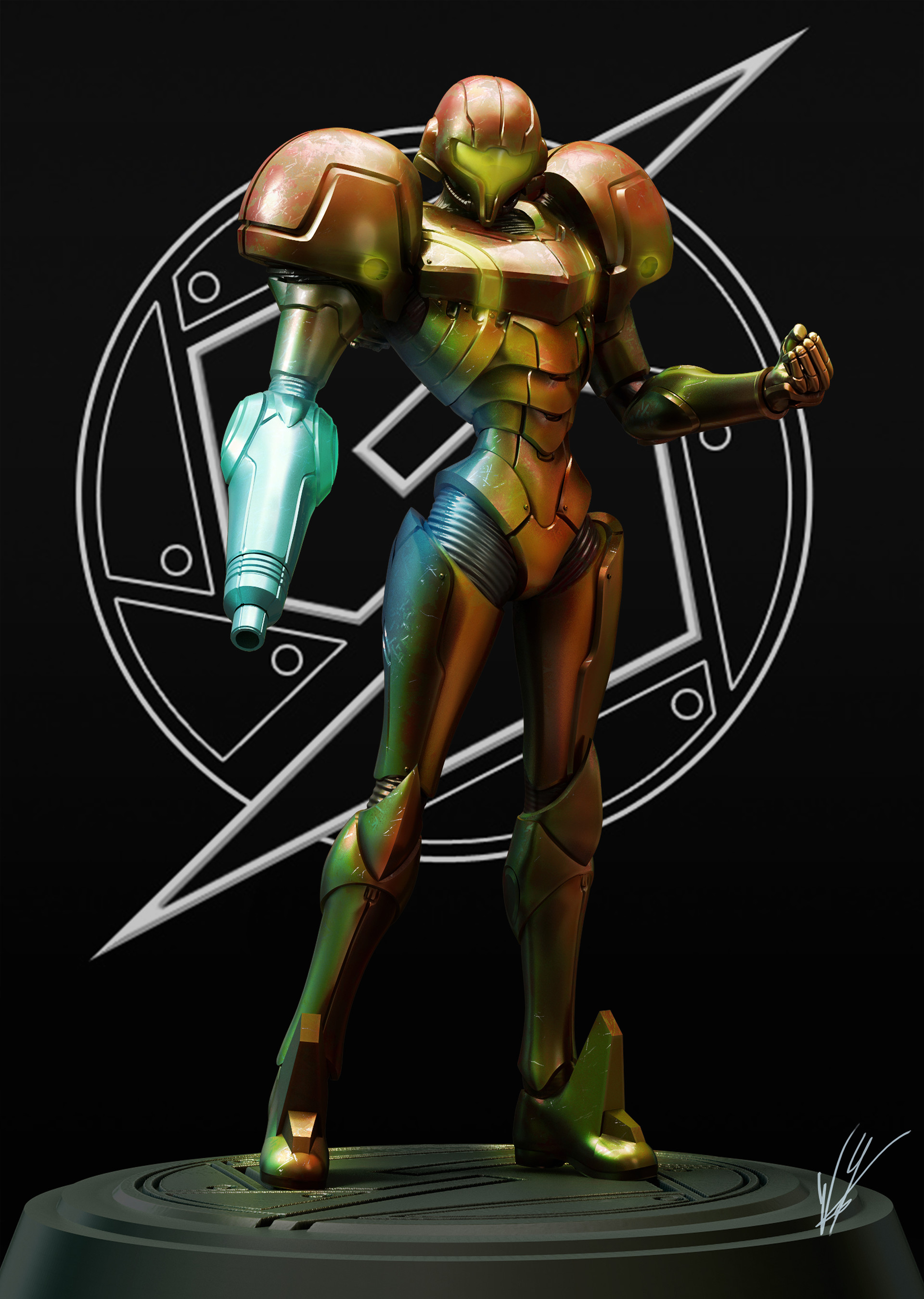 ArtStation - SAMUS METROID